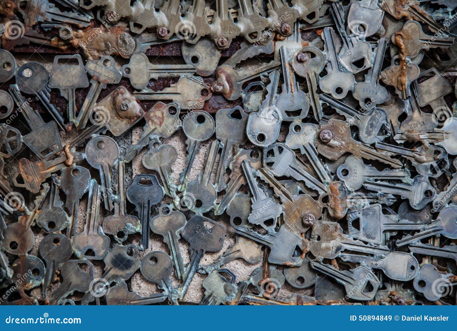 Old rusted keys background stock image. Image of material - 50894849