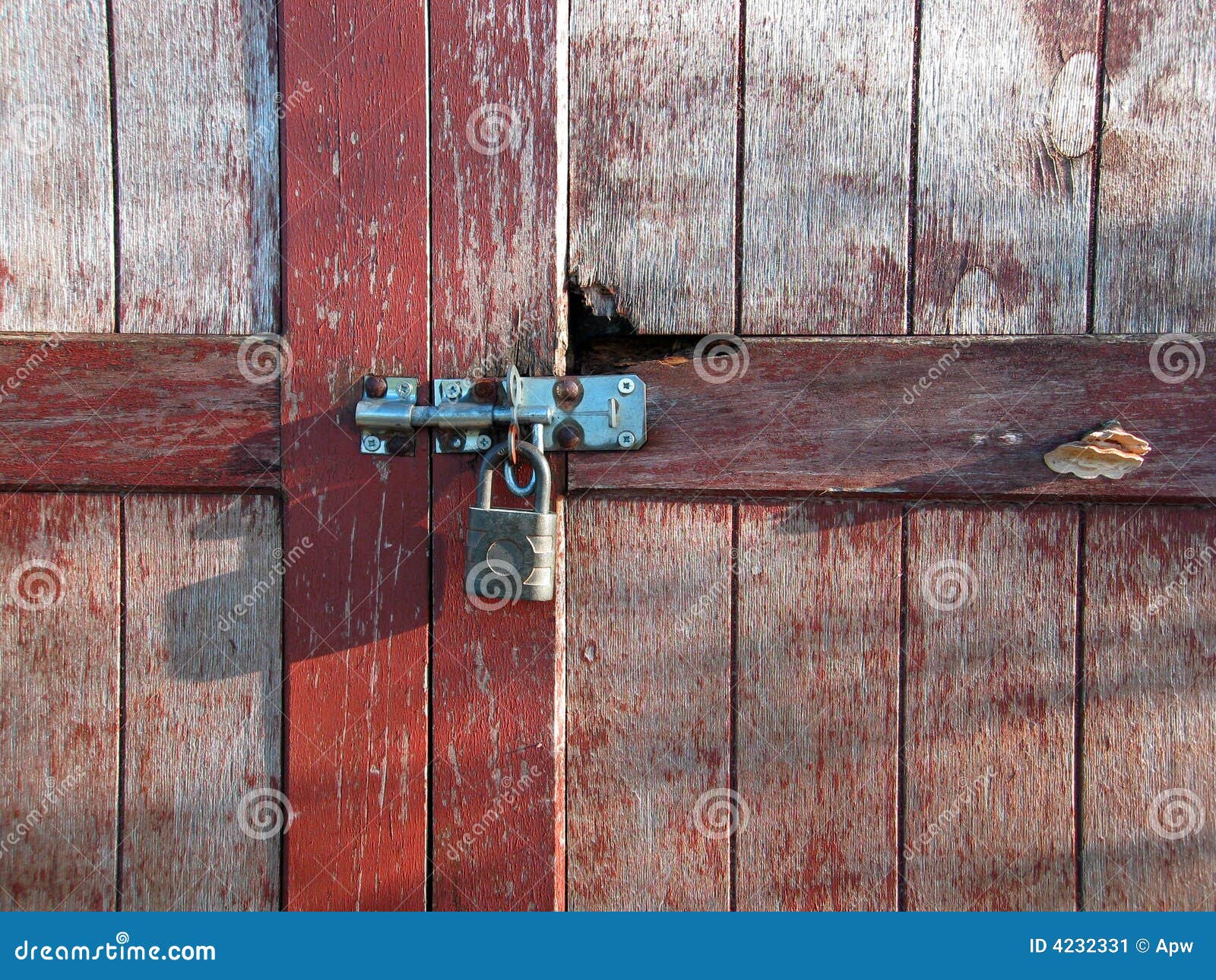 Old rusted lock stock image. Image of steel, lock, hole - 4232331