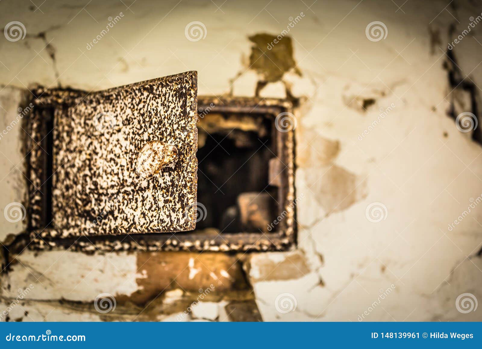 Old Rusted Locker in a Farm Stock Image - Image of metal, corrode ...