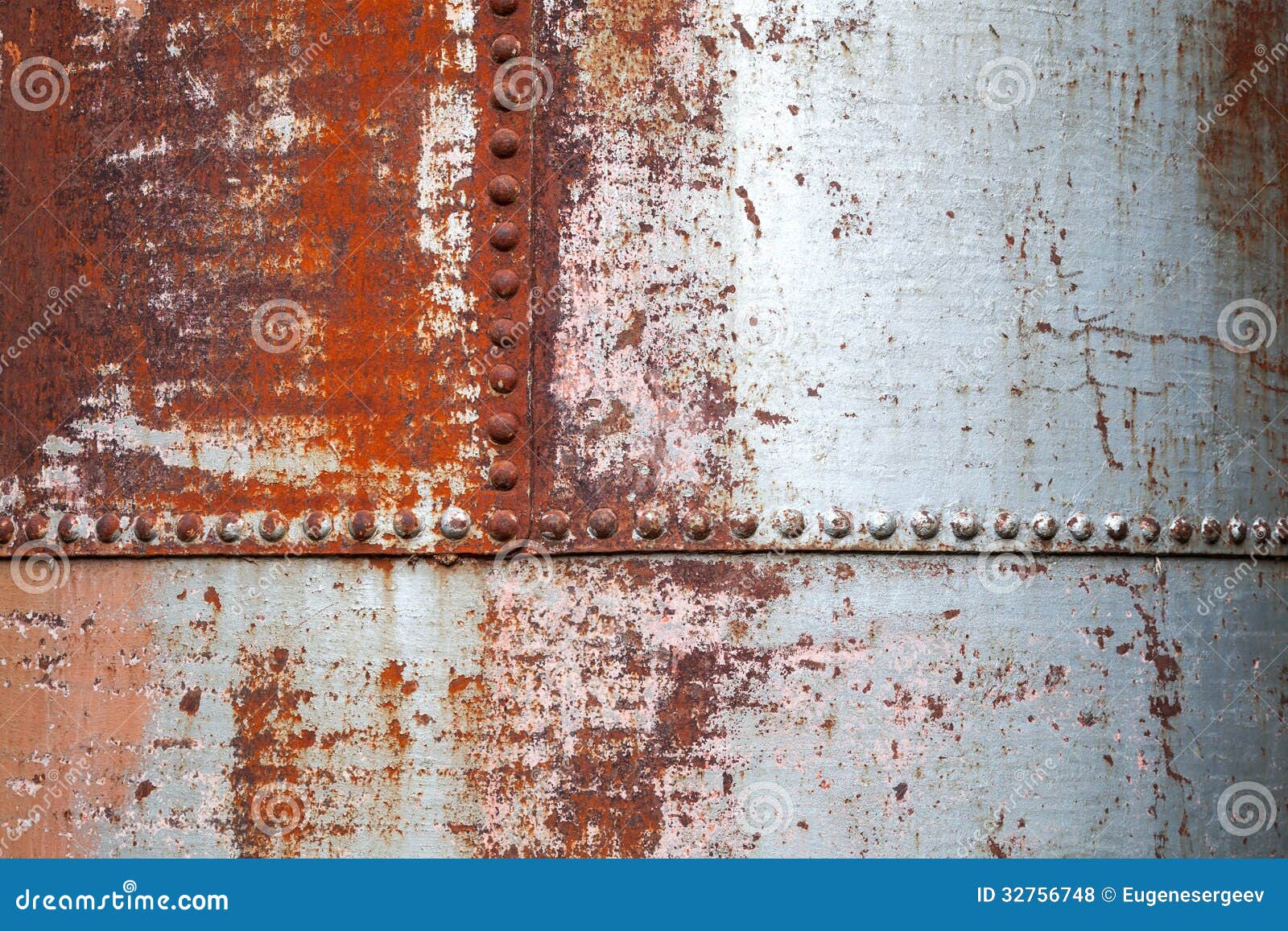 Rusty Metal Rivets Texture