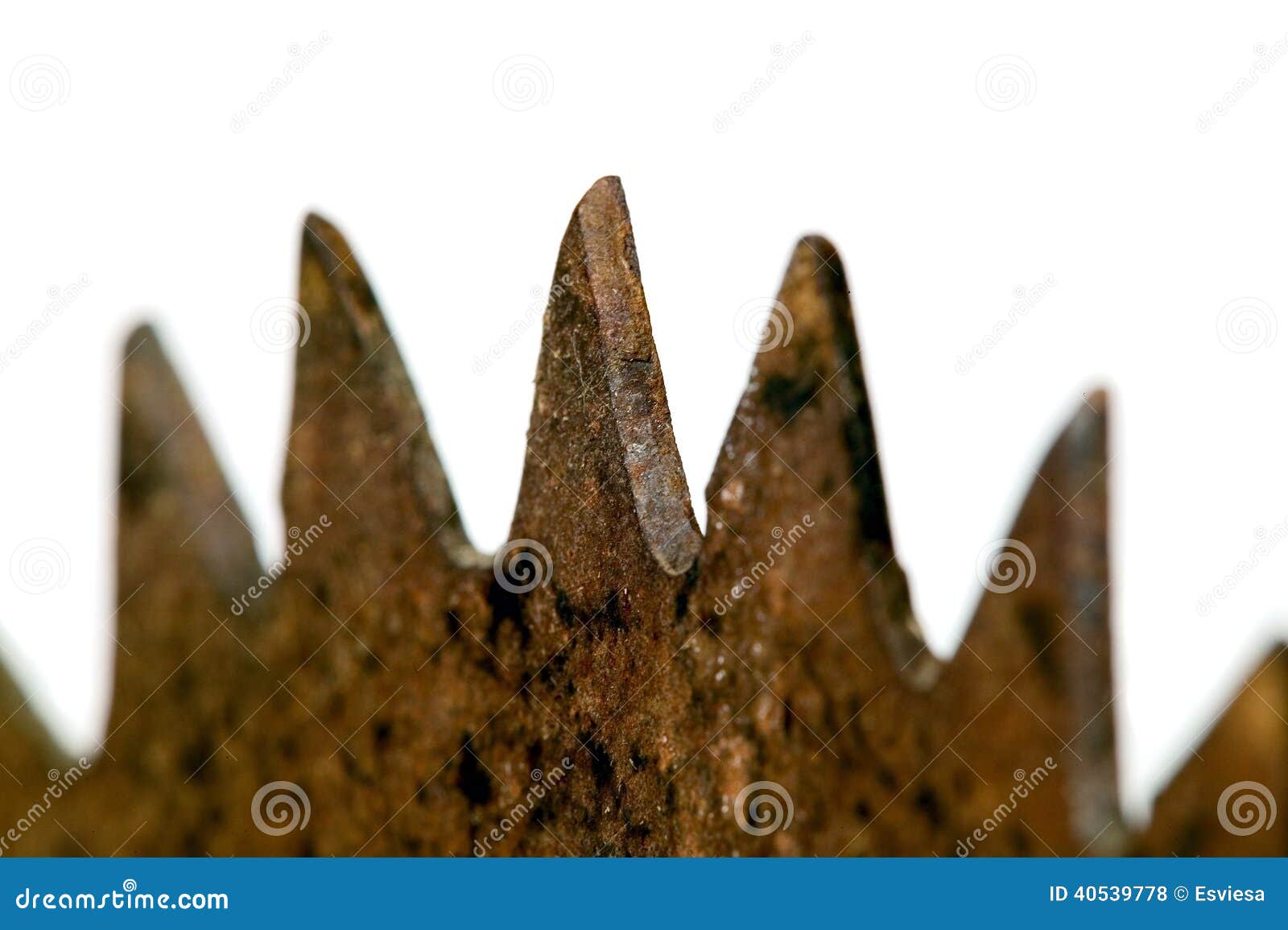 Old rusted metal blade stock photo. Image of rust, metal - 40539778