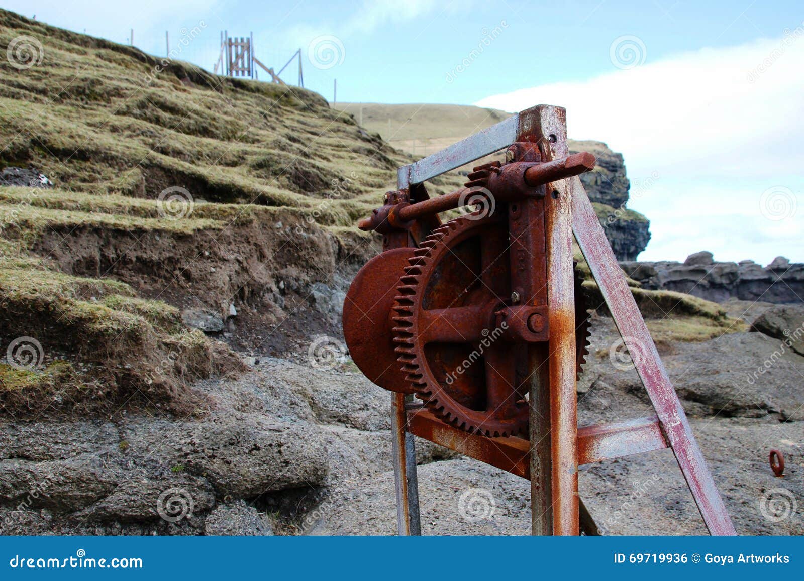 Old rusted metal stock photo. Image of gear, rusted, dirty - 69719936