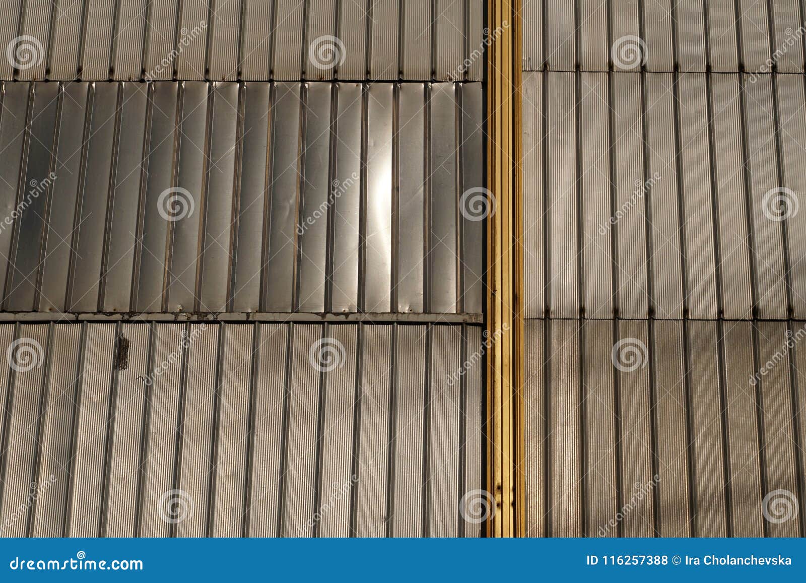 Old metal building stock photo. Image of clouds, perspective - 116257388