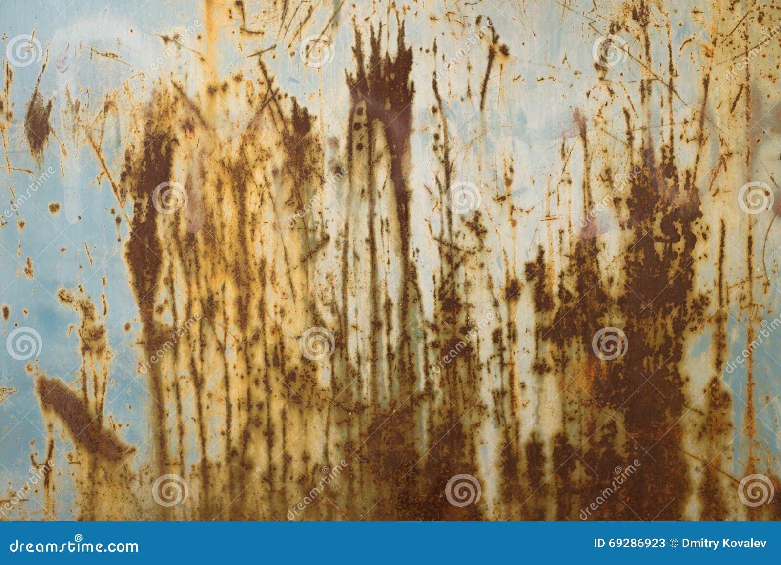 Old rusted metal plate stock image. Image of steel, surface - 69286923