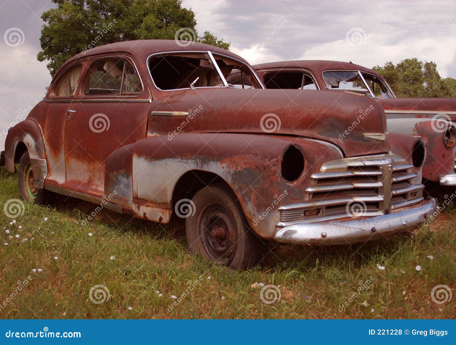 Old Rusted Sedan stock photo. Image of cloudy, antique - 221228