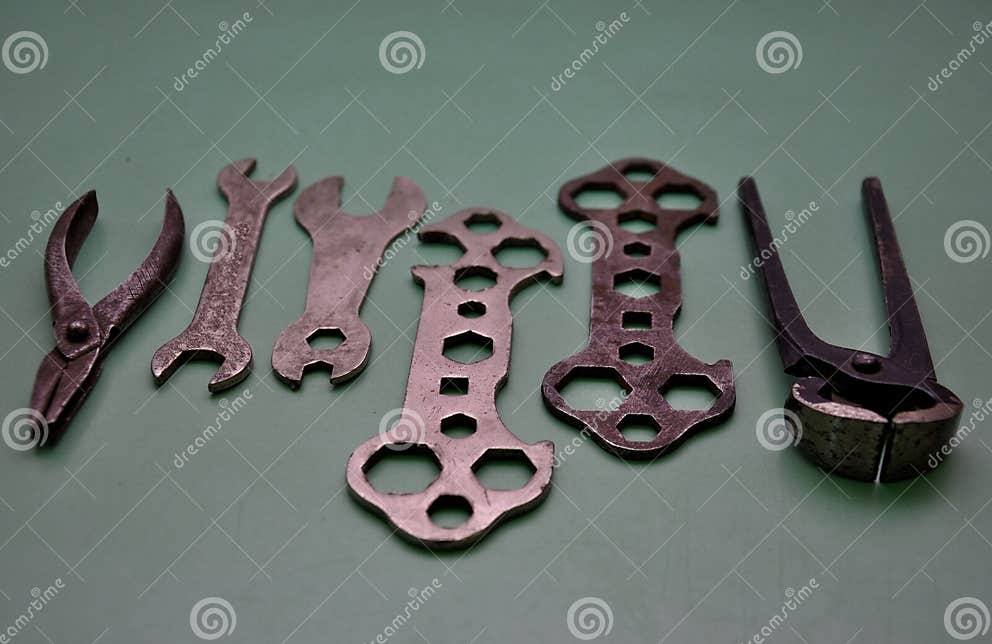 Old rusted tools stock image. Image of loosen, corrosion - 60606365
