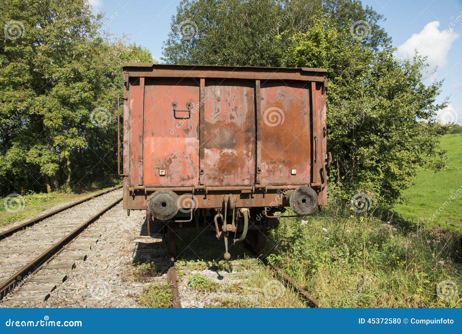 Old Rusted Train at Trainstation Hombourg Stock Photo - Image of rail ...