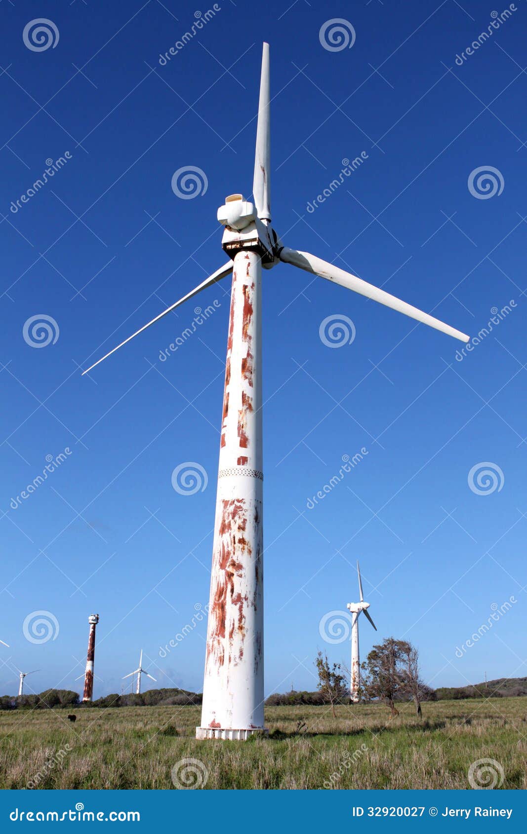 Old rusted windmill stock image. Image of obsolete, windmill - 32920027
