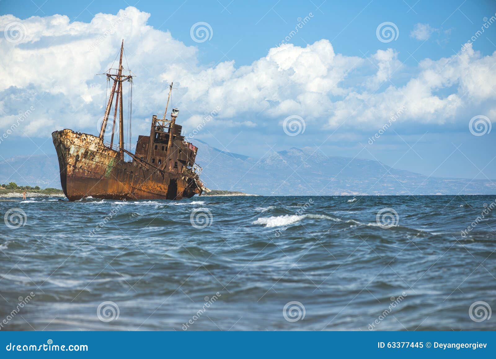Old rustic big ship stock image. Image of port, industrial - 63377445
