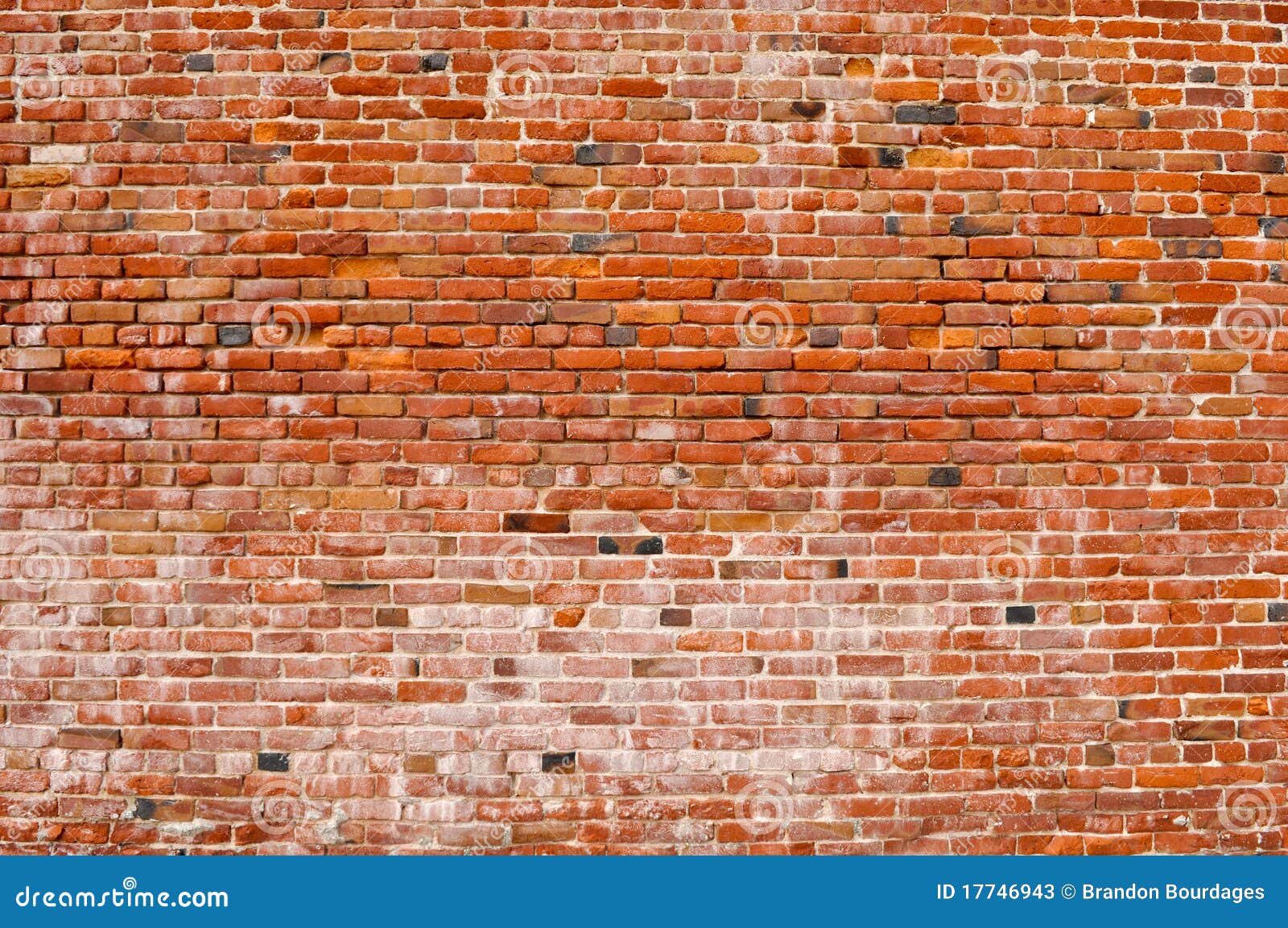 Old Rustic Brick Wall stock image. Image of grunge, retro - 17746943