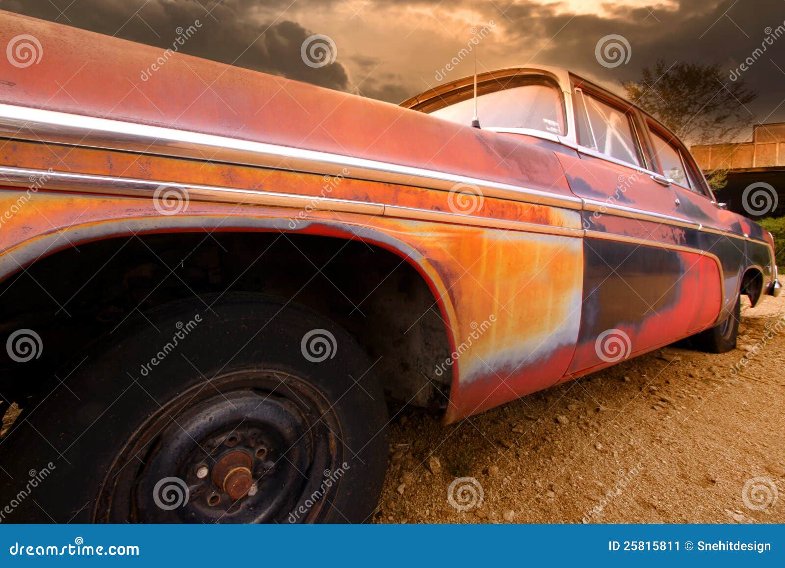 Old rustic car stock image. Image of travel, wide, antique - 25815811