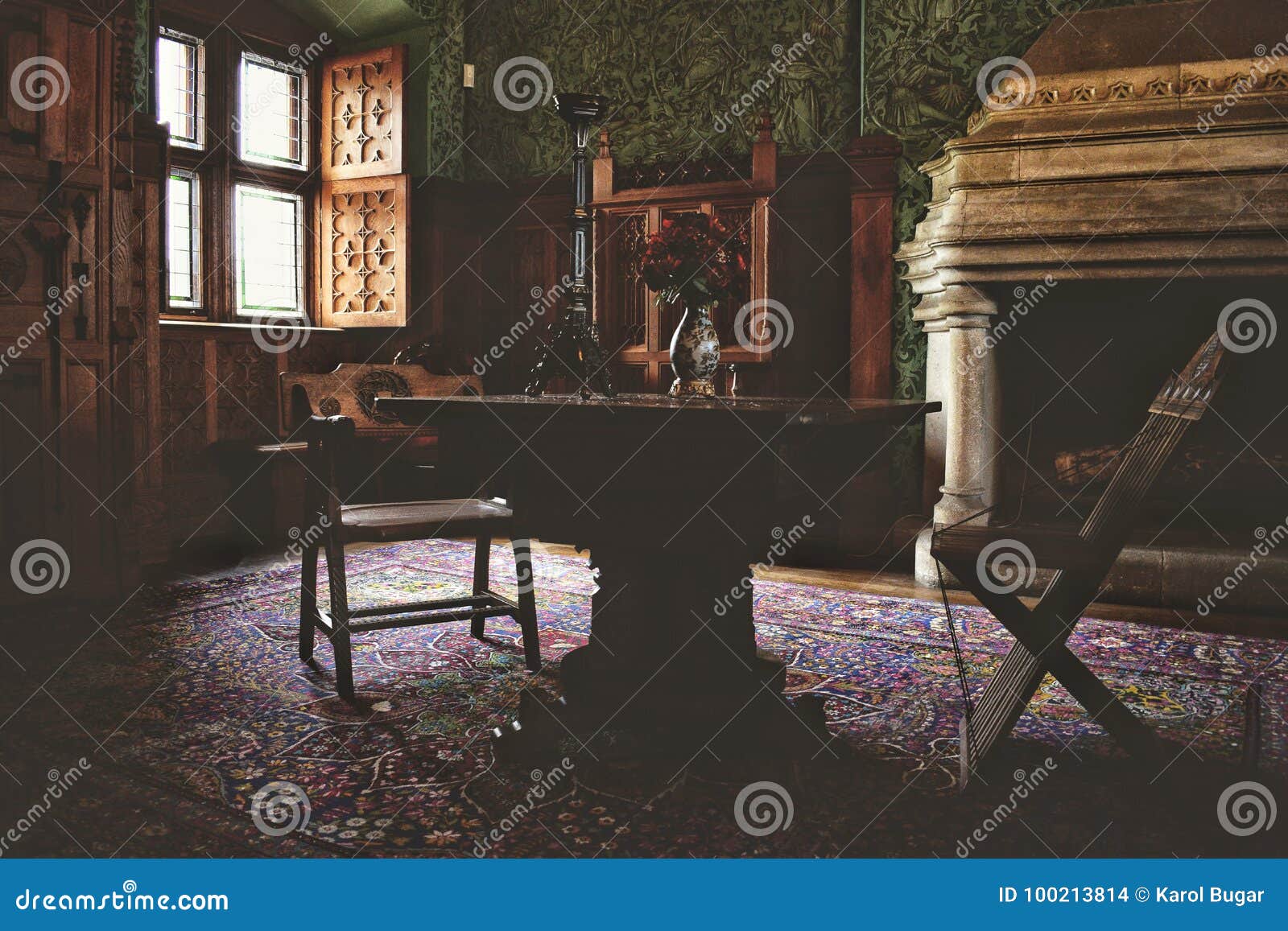 Old rustic castle bojnice editorial stock image. Image of rustic ...