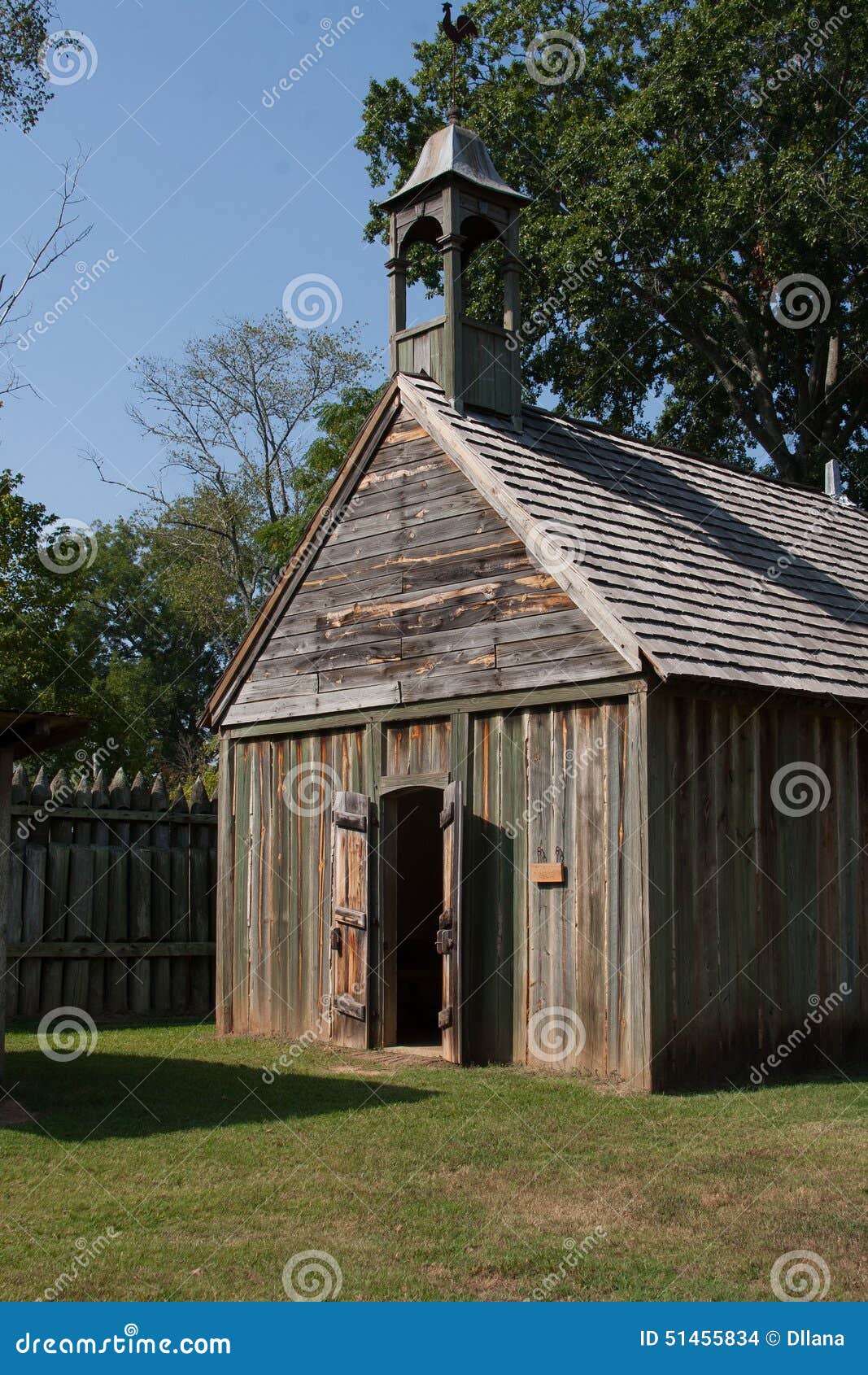 Old rustic church stock photo. Image of church, redstored - 51455834
