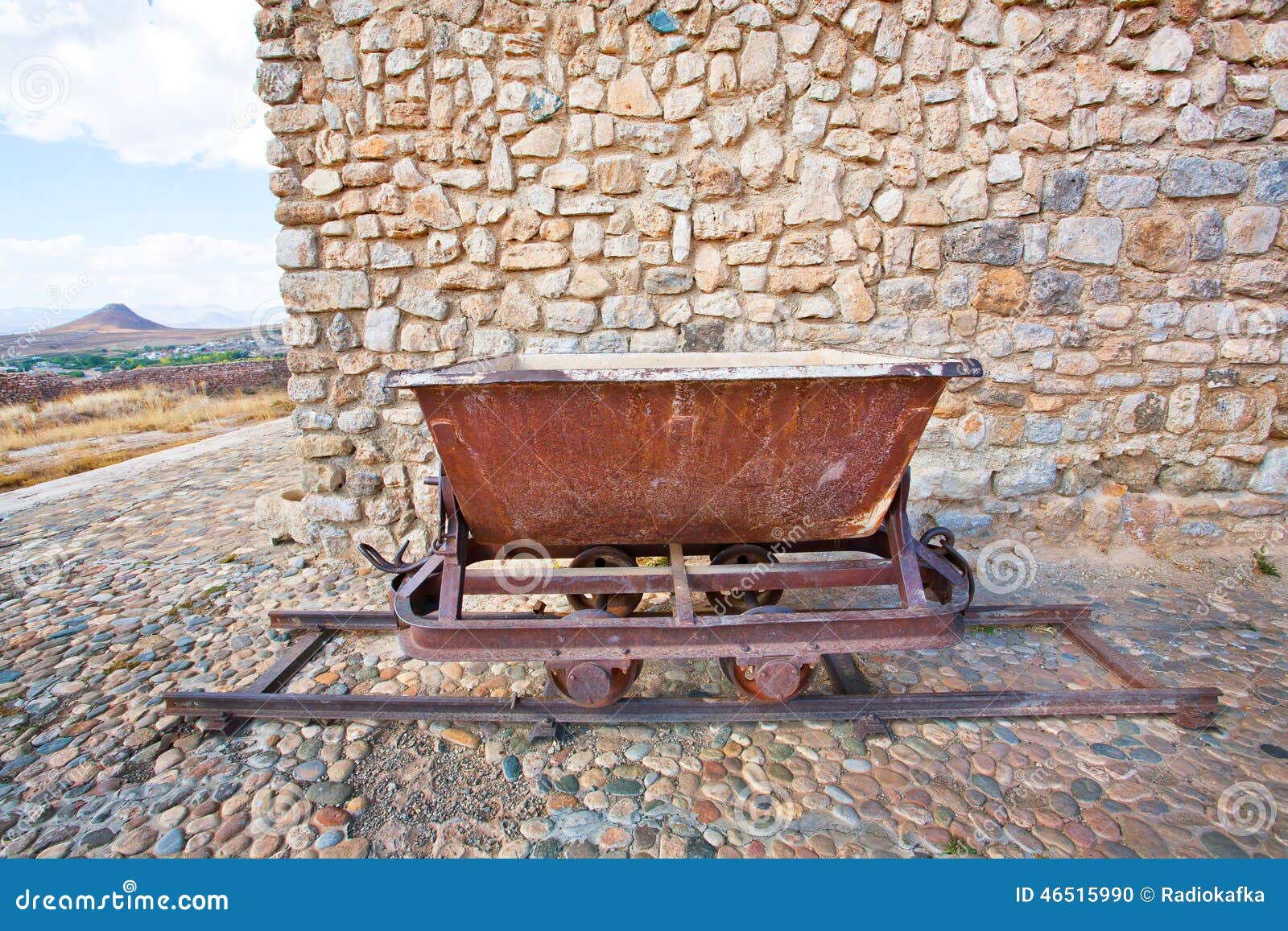 Old Rustic Coal Mine Trolley Stock Photo | CartoonDealer.com #73139634