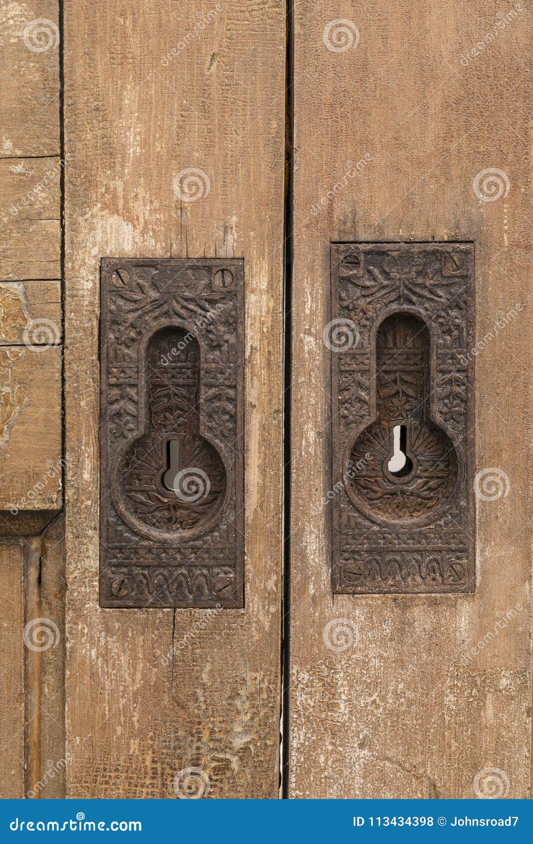 Old Rustic Door Locks stock photo. Image of grunge, decoration - 113434398