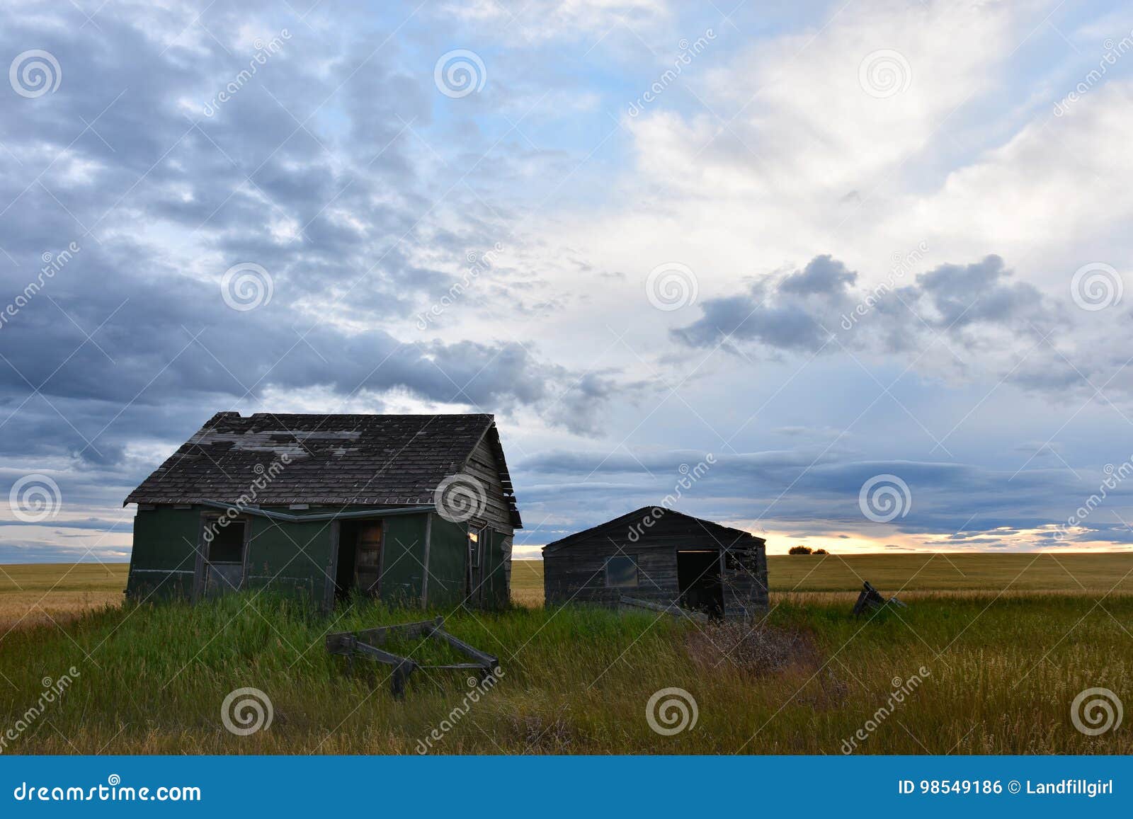 Old Rustic Homestead stock photo. Image of overcast, house - 98549186