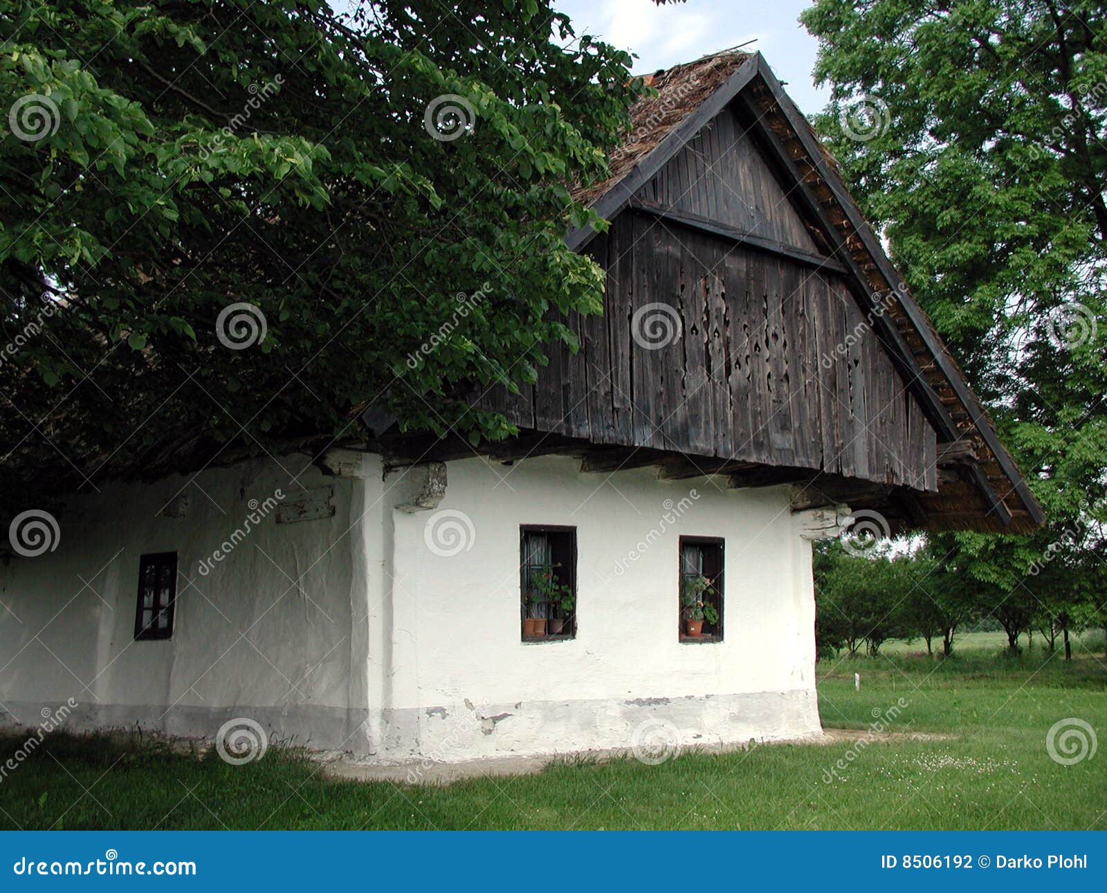 Old rustic house stock photo. Image of countryside, rural - 8506192