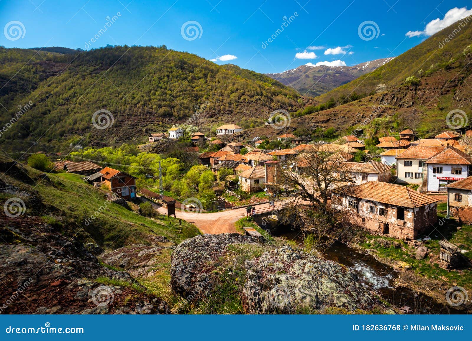 Old Rustic Idyllic Houses in a Village Topli Do Stock Photo - Image of ... Old Rustic Idyllic Houses in a Village Topli Do Stock Photo - Image of ...