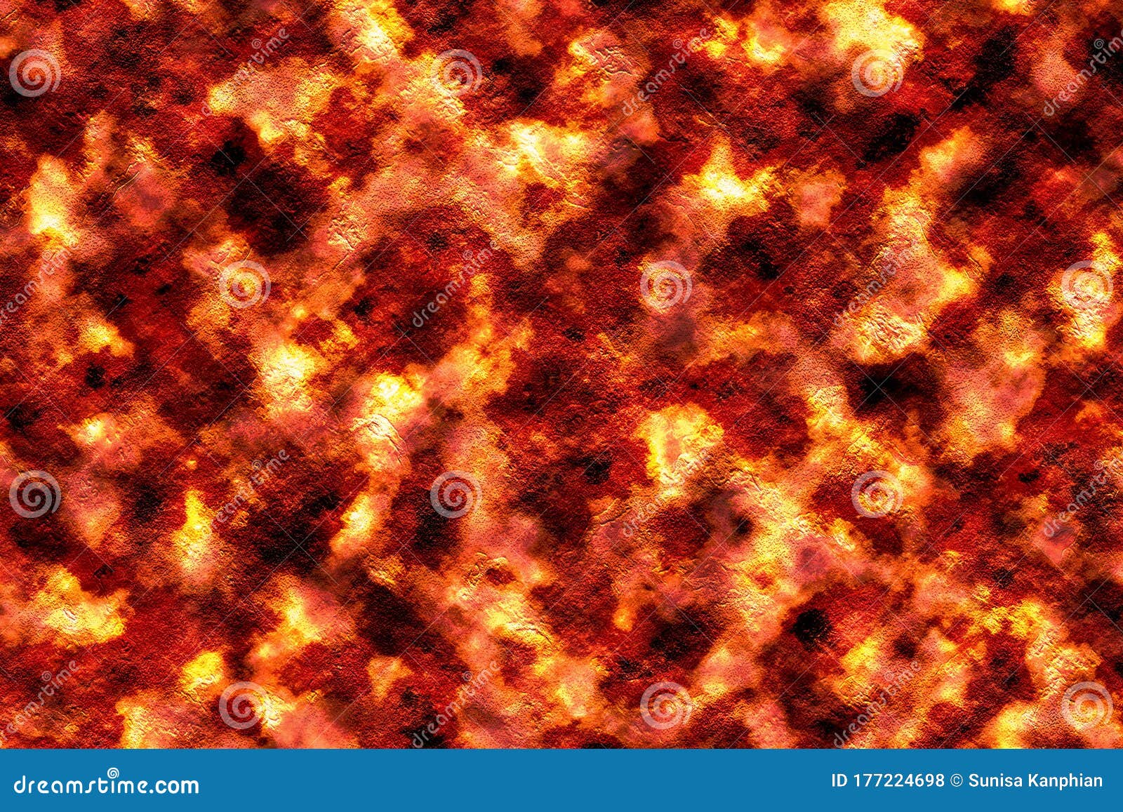 Old Rustic Metal Texture Background, Lava Color Stock Illustration ...