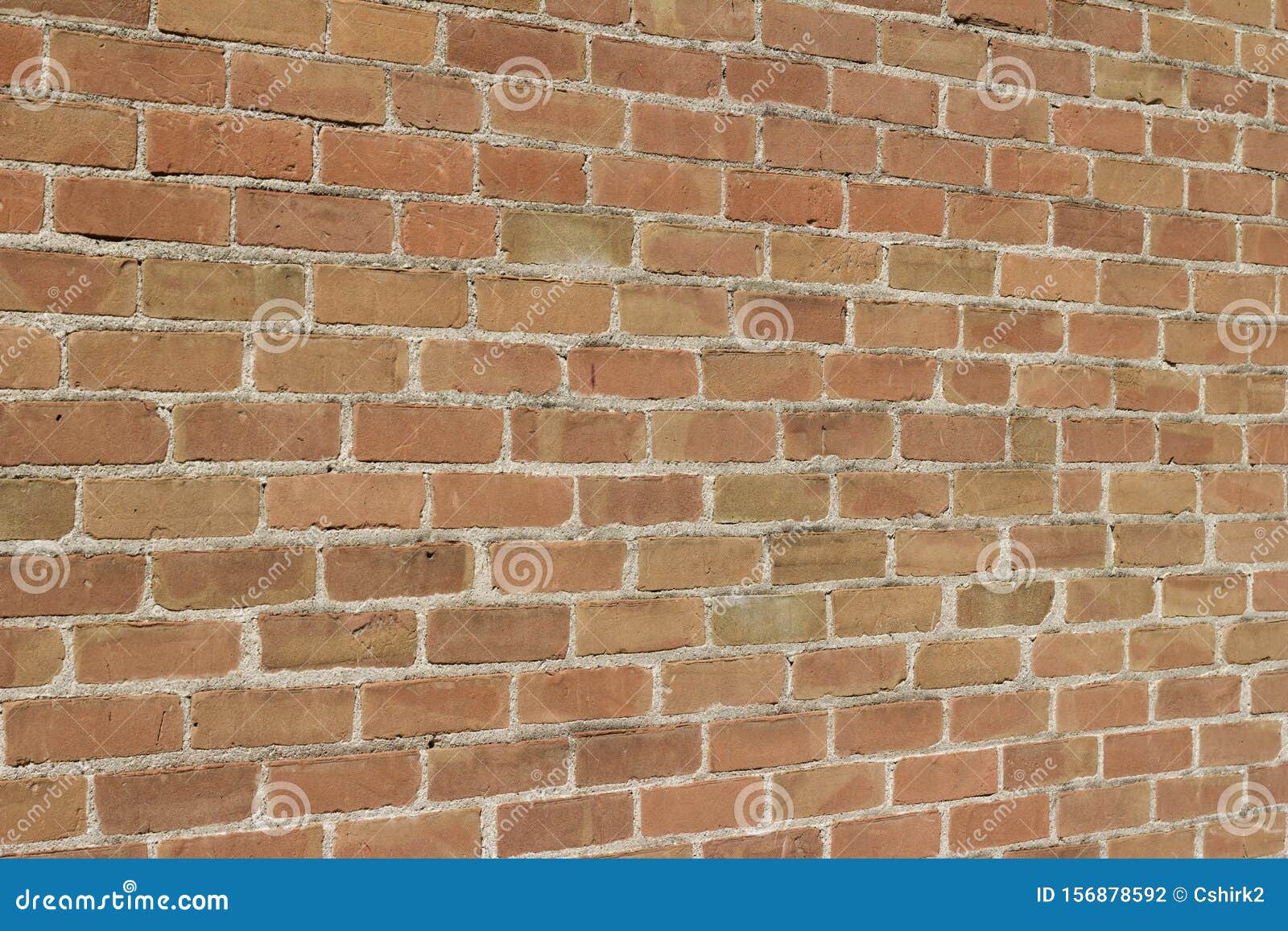 Old Rustic Orange Brown Color Brick Wall Texture in Traditional Running ...
