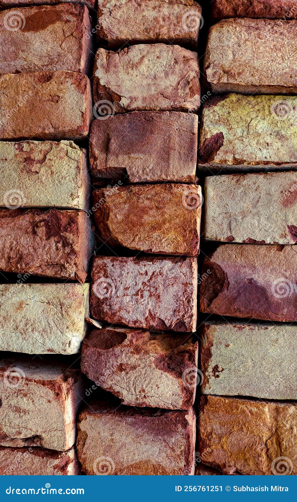 Old and Rustic Red Brick Wall Background. Brick Texture and Pattern ...