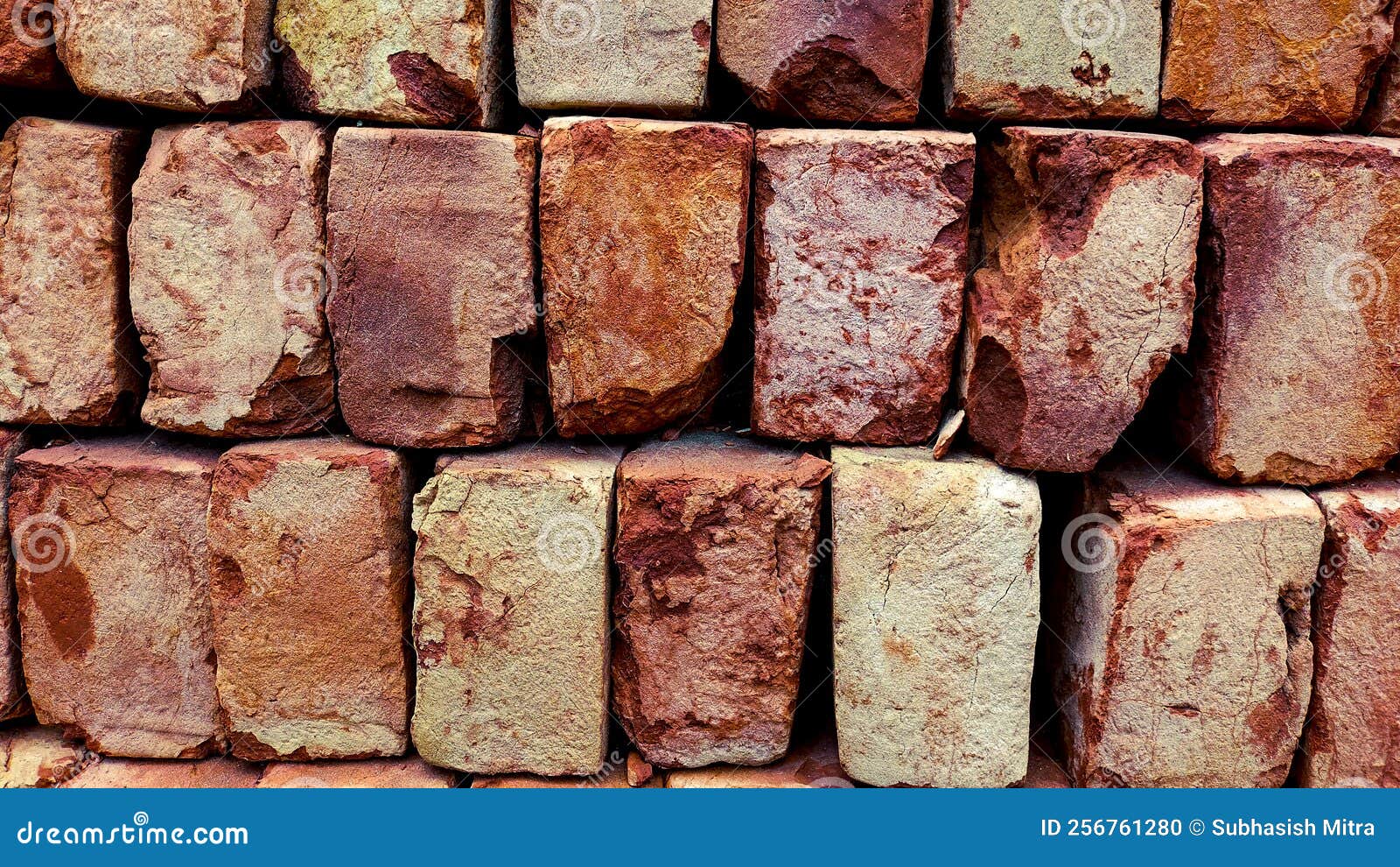 Old and Rustic Red Brick Wall Background. Brick Texture and Pattern ...