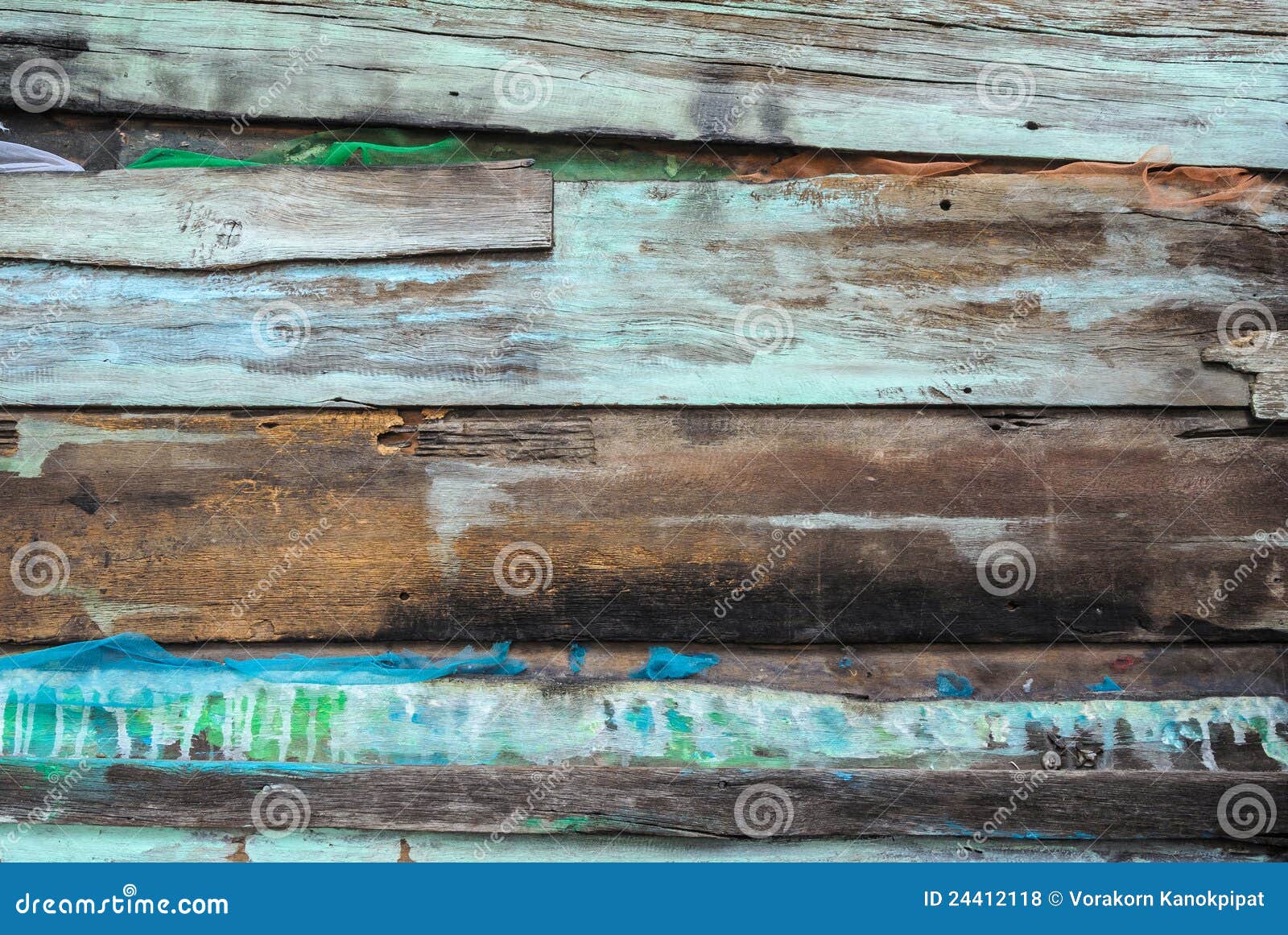 Old Rustic with Splash Color Wood Panel Stock Photo - Image of ...