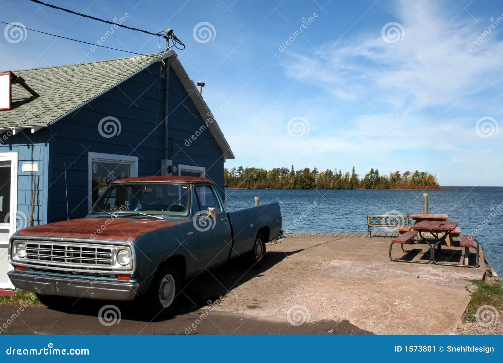 Old rustic truck stock image. Image of ranch, automobile - 1573801
