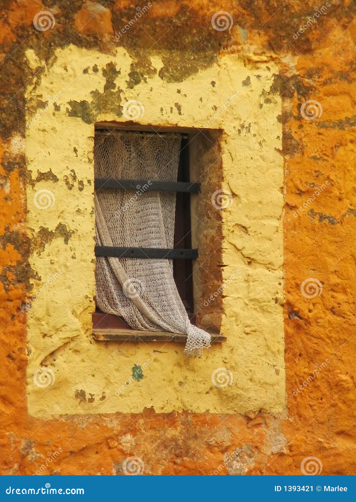 Old rustic window stock image. Image of rural, flaking - 1393421