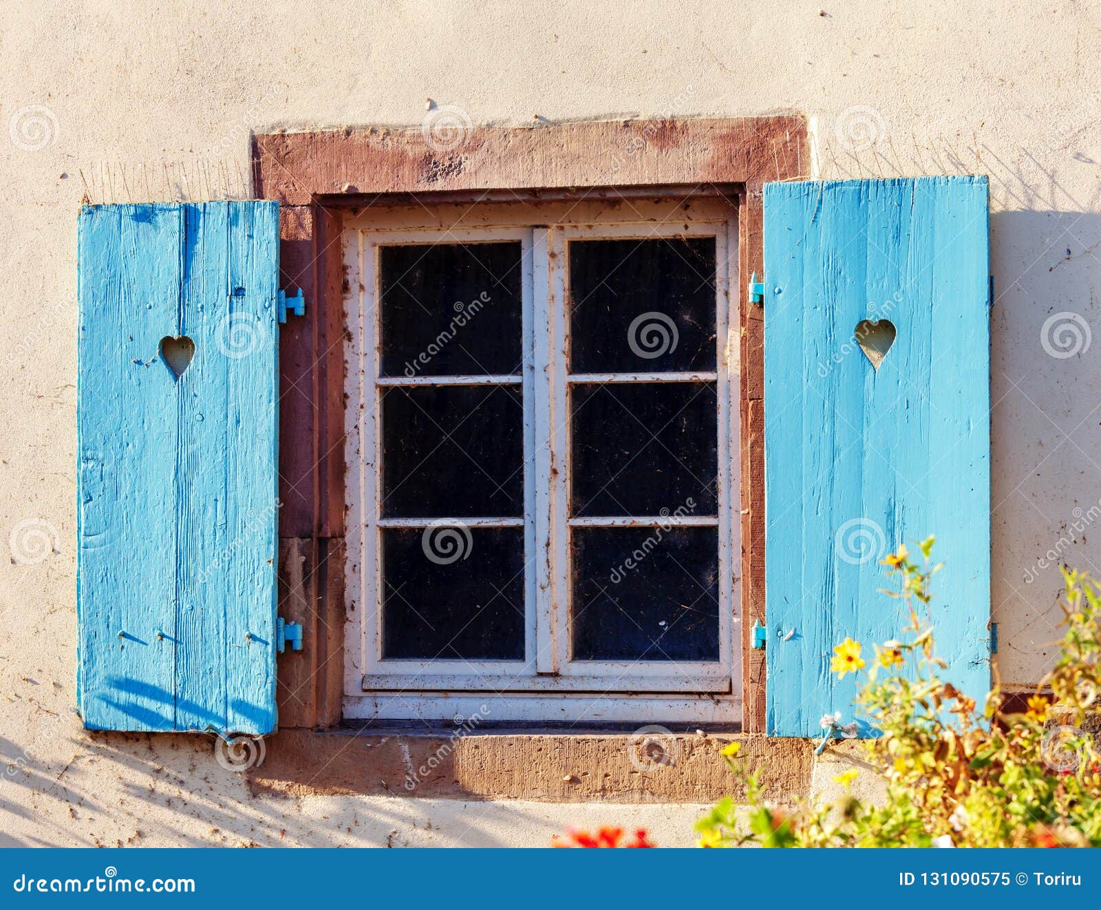 Old rustic windows stock image. Image of decoration - 131090575