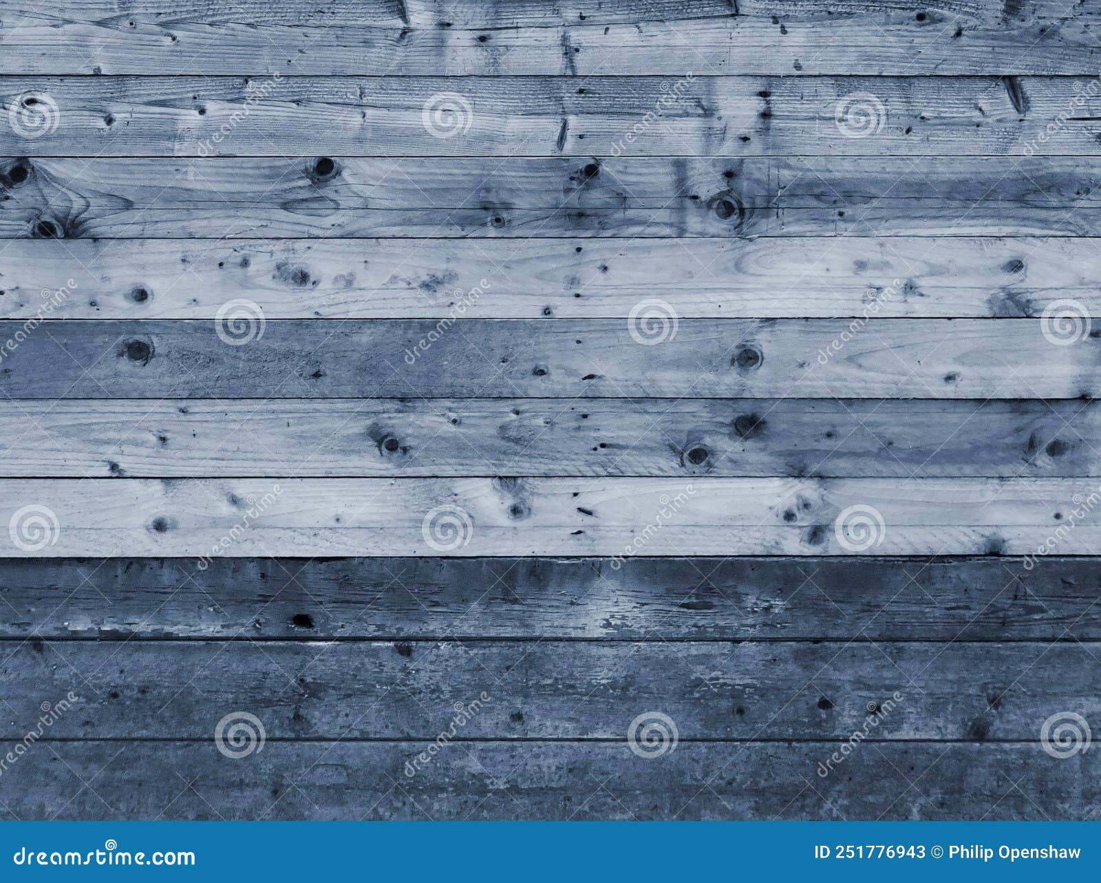 Rustic Wooden Plank Wall or Floor with Blue Colored Boards Made of ...