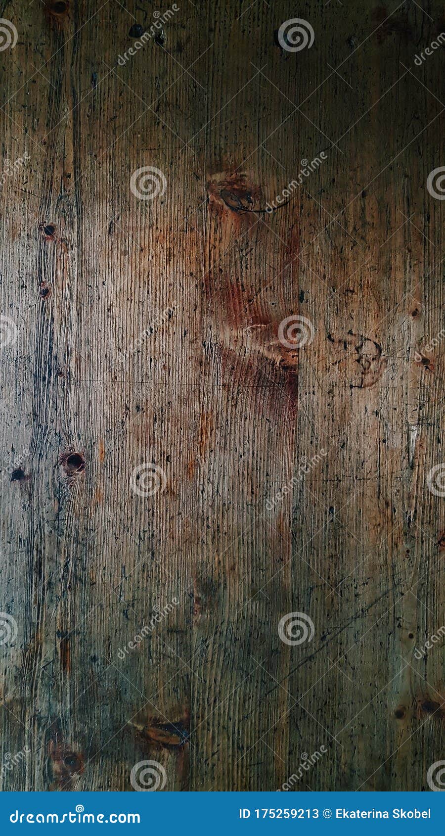 Old Rustic Wooden Table, Texture Background Stock Image - Image of ...