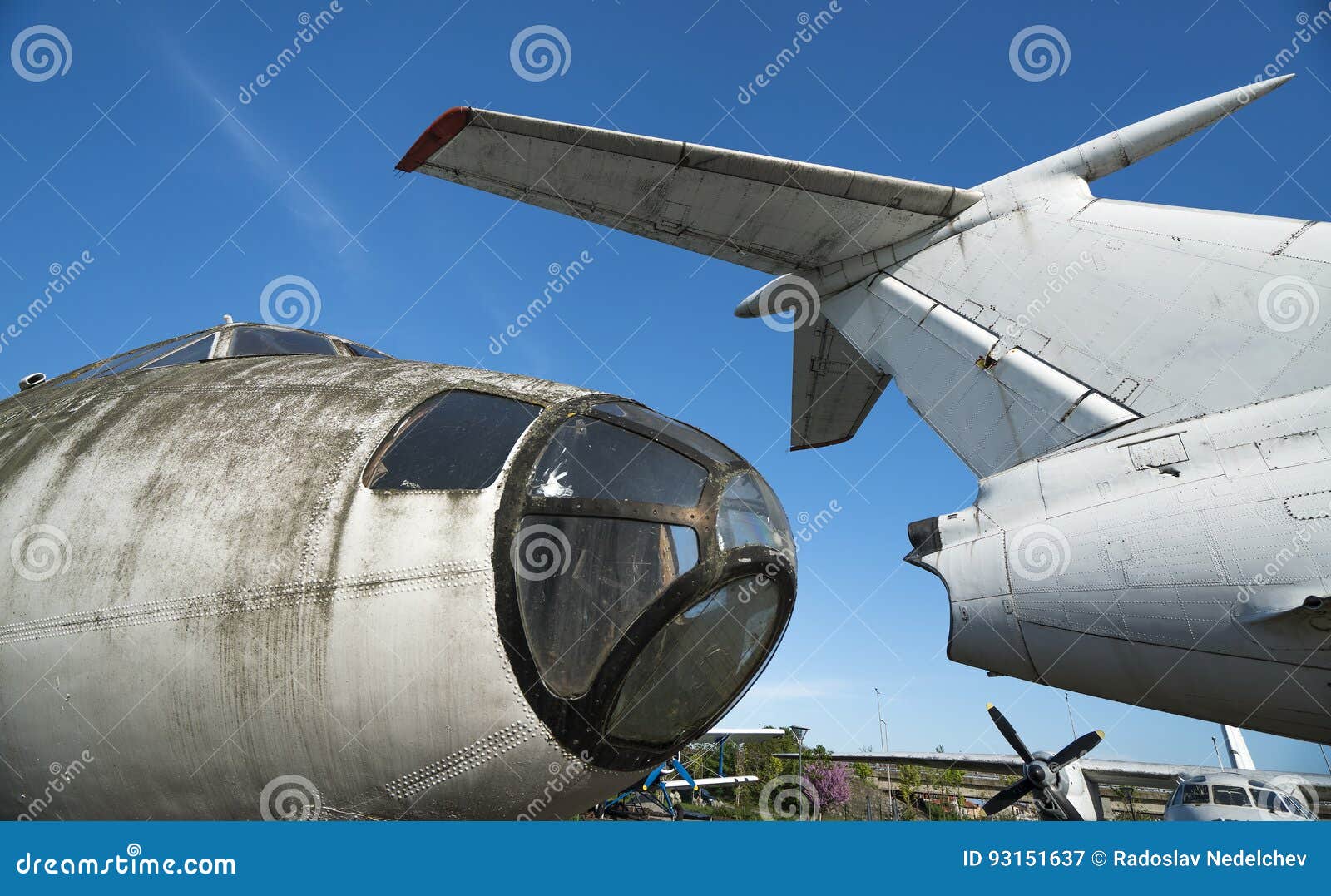 Old Rusty Abandoned Airplanes Stock Image - Image of metal, cargo: 93151637