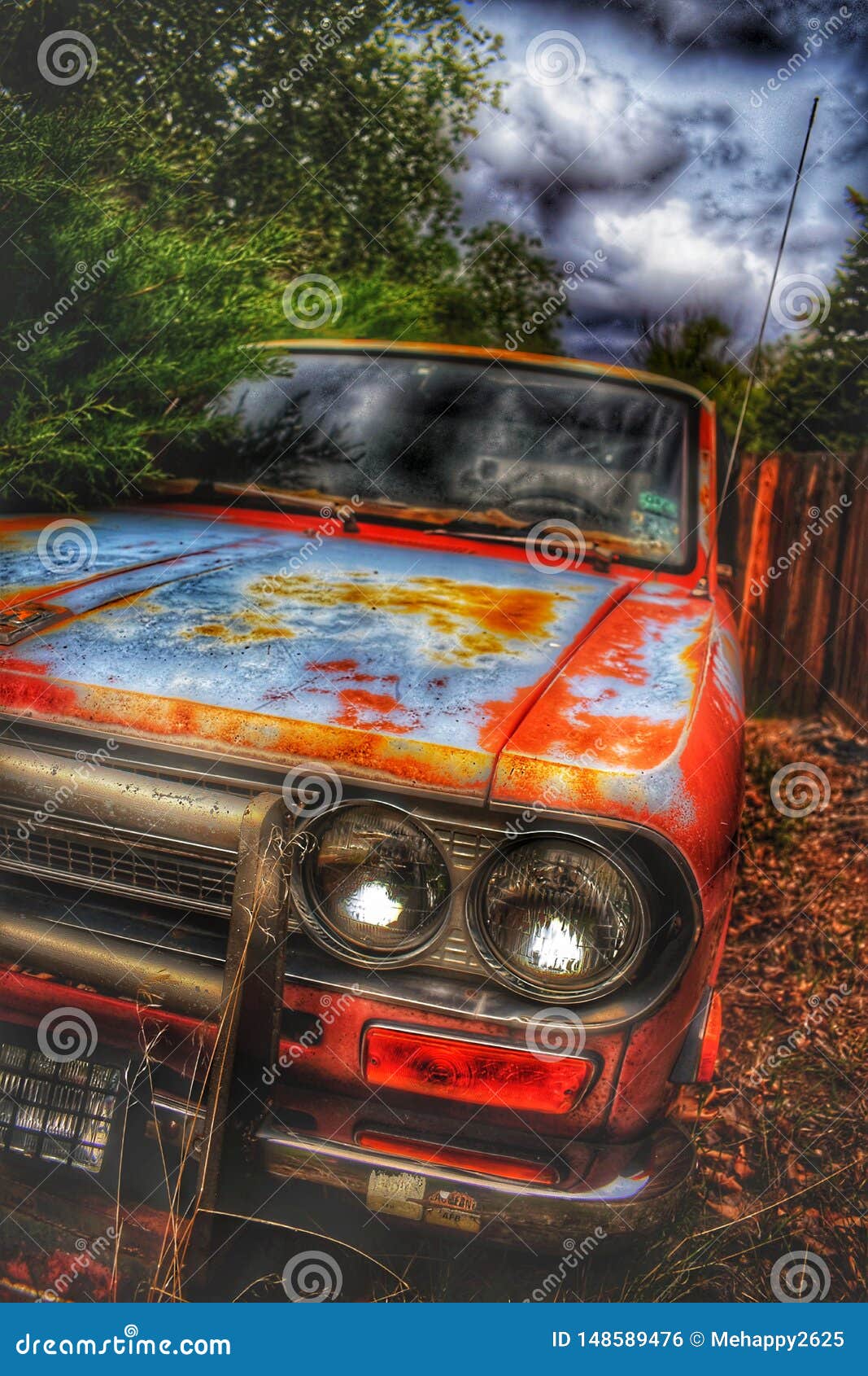 Old Rusty Abandoned Pick Up Trucks Stock Photo - Image of pick ...