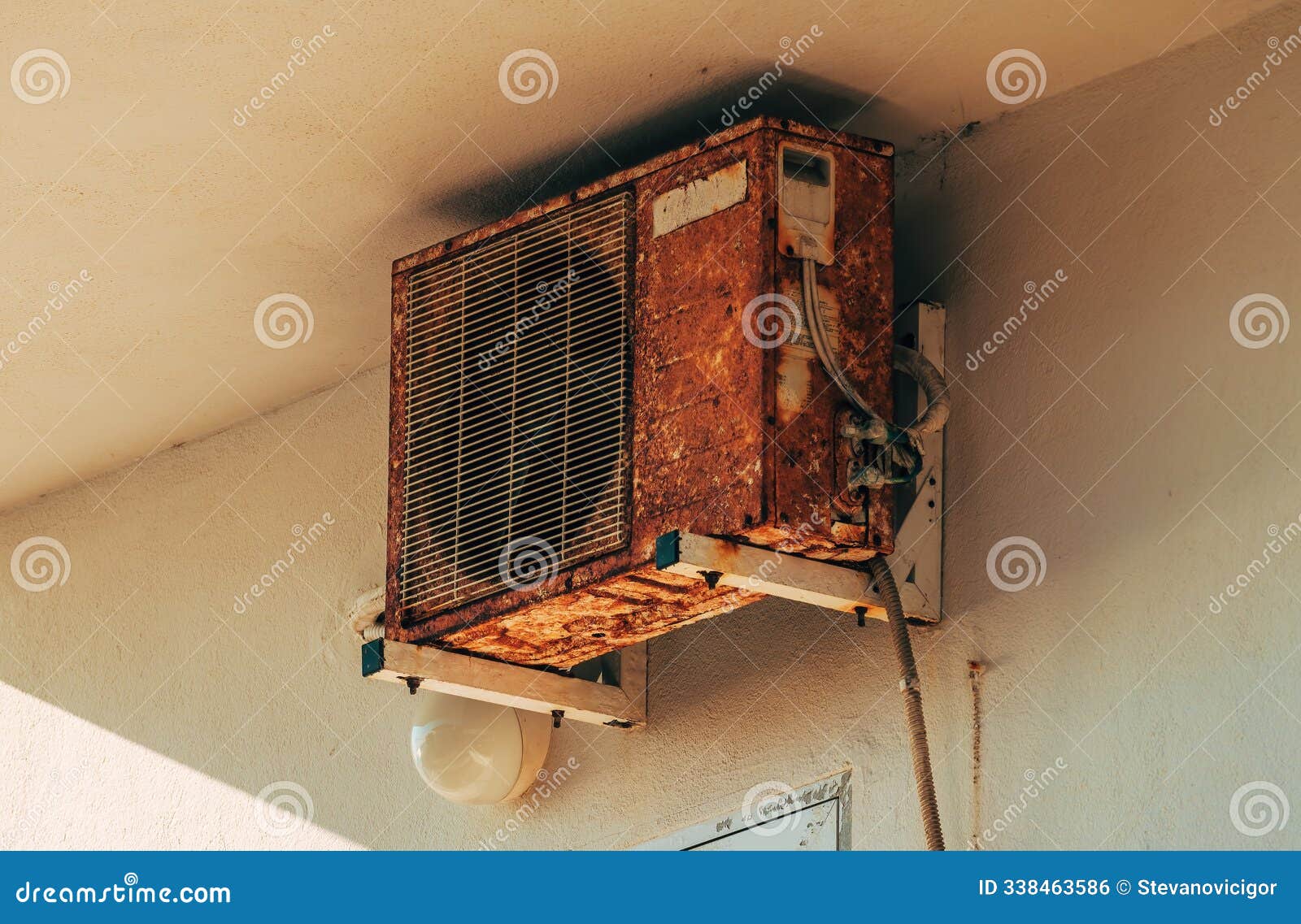External Unit Of Commercial Air Conditioning And Ventilation System ...