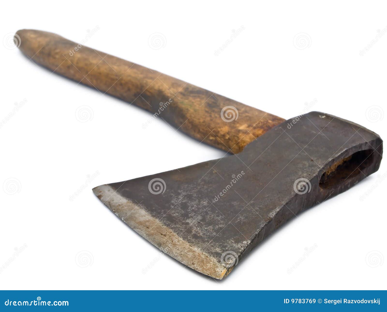 Old rusty axe stock image. Image of carpenter, dirty, steel - 9783769