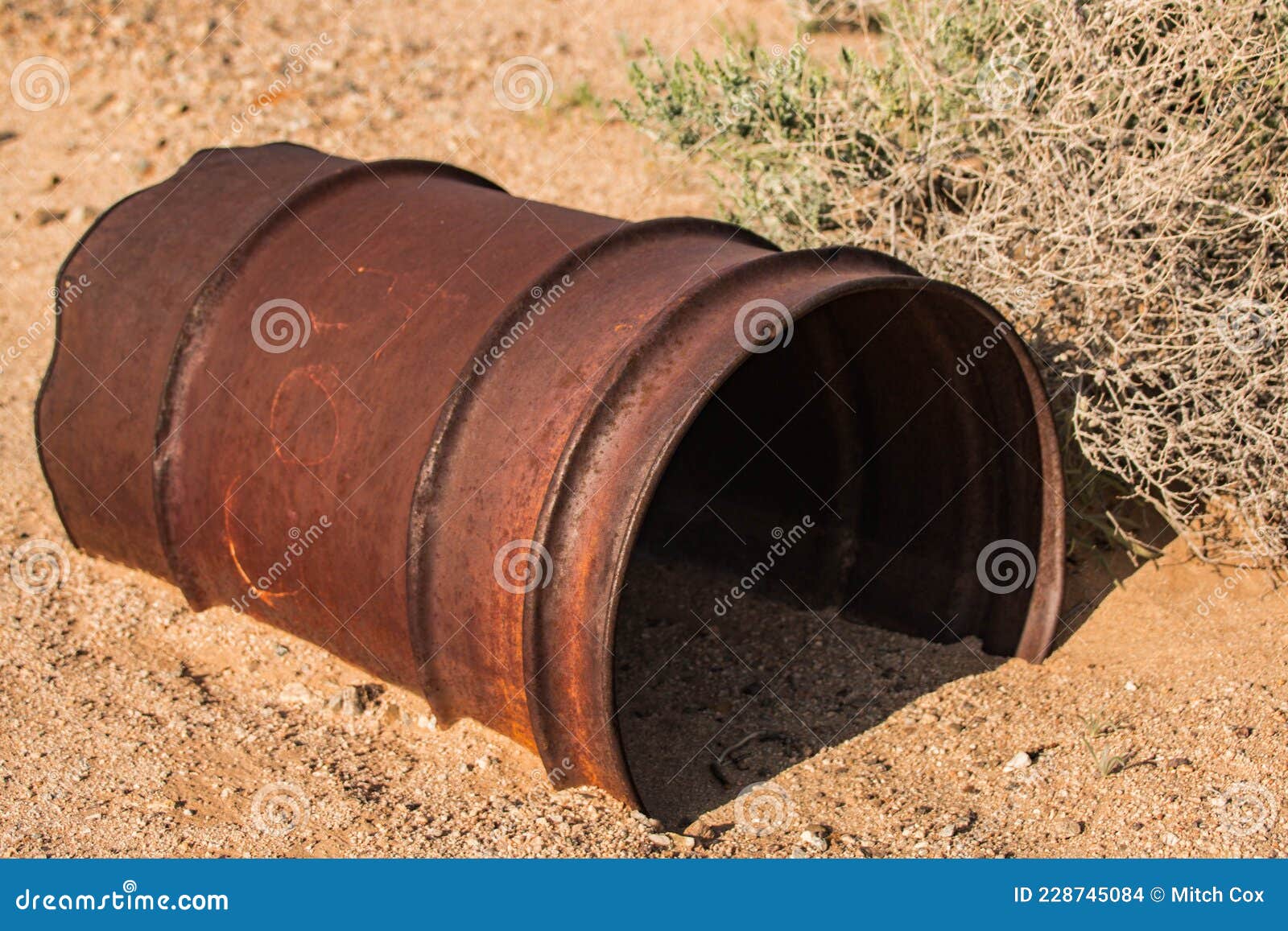 Barrel and Sand stock photo. Image of soil, rusty, barrel - 228745084