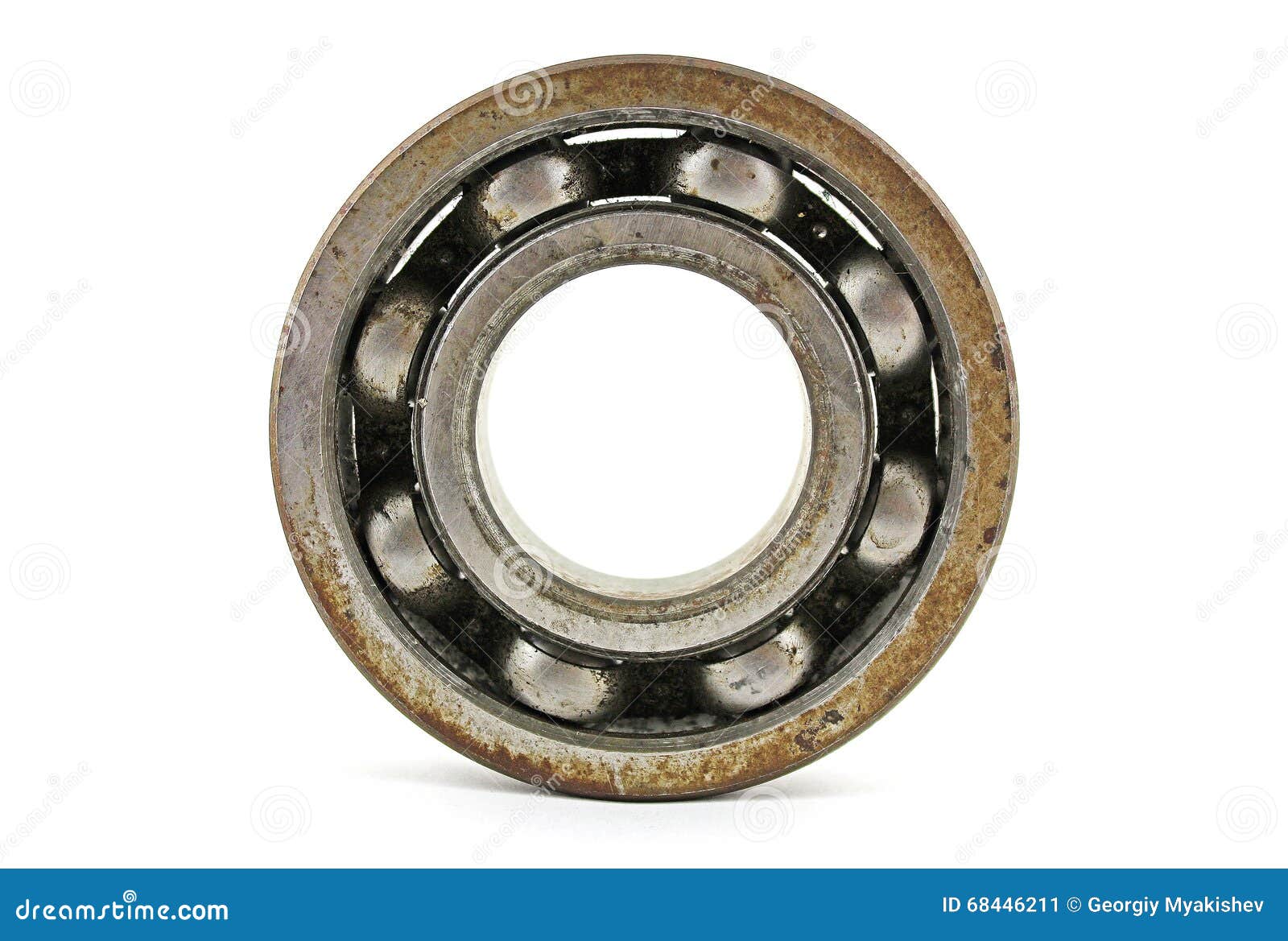 Old rusty bearing stock image. Image of vehicle, roller - 68446211