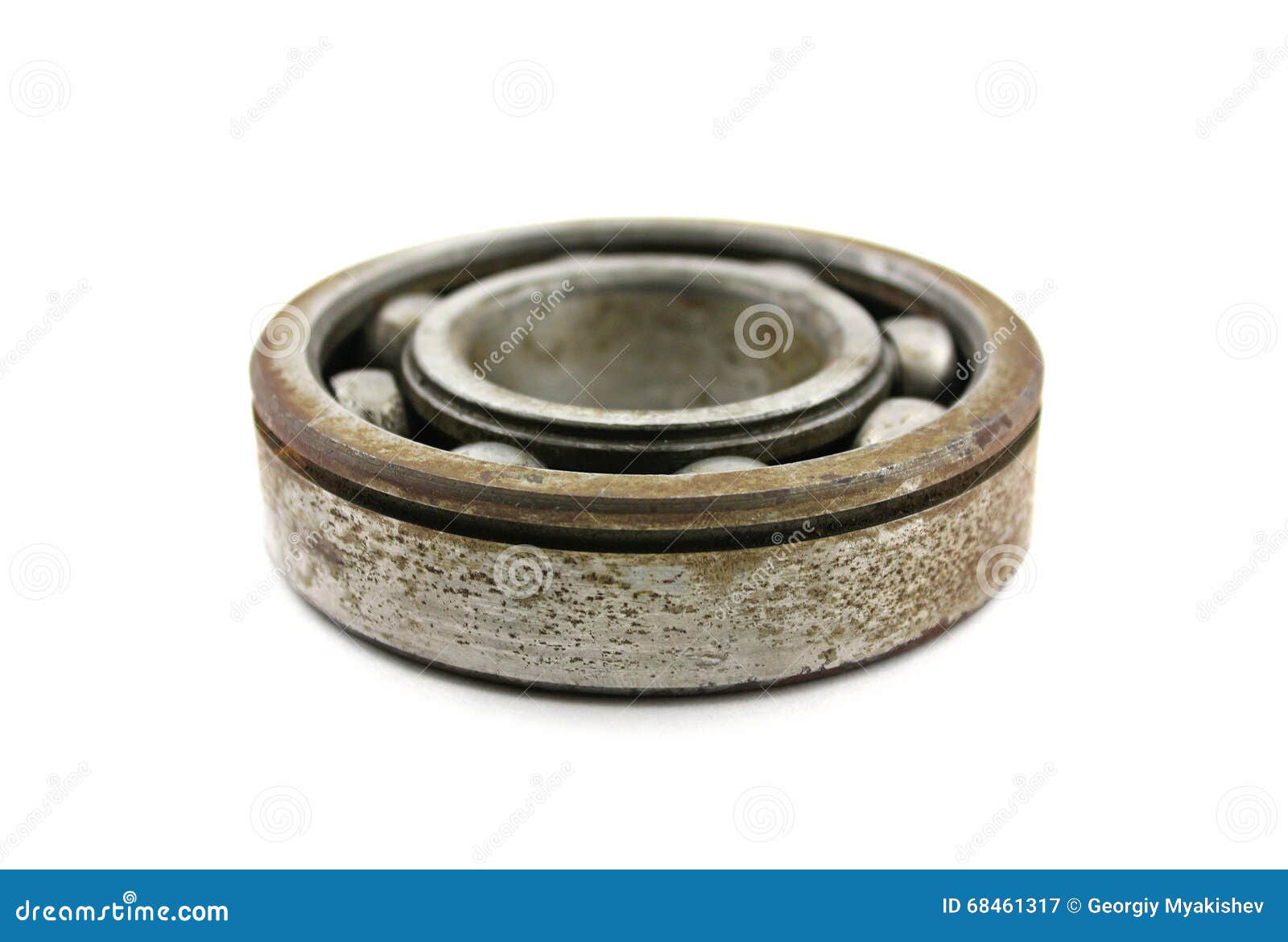 Old rusty bearing stock image. Image of threadbare, shabby - 68461317