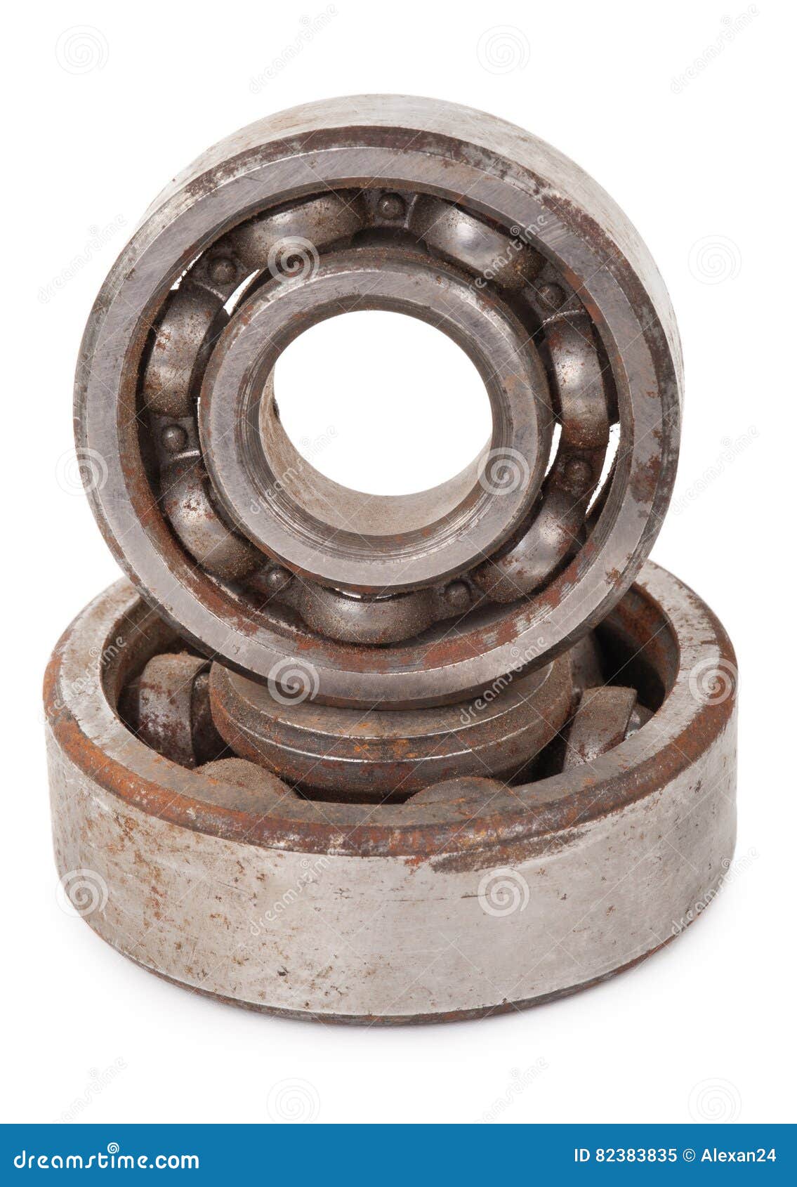 Old rusty bearings stock image. Image of metal, plated - 82383835
