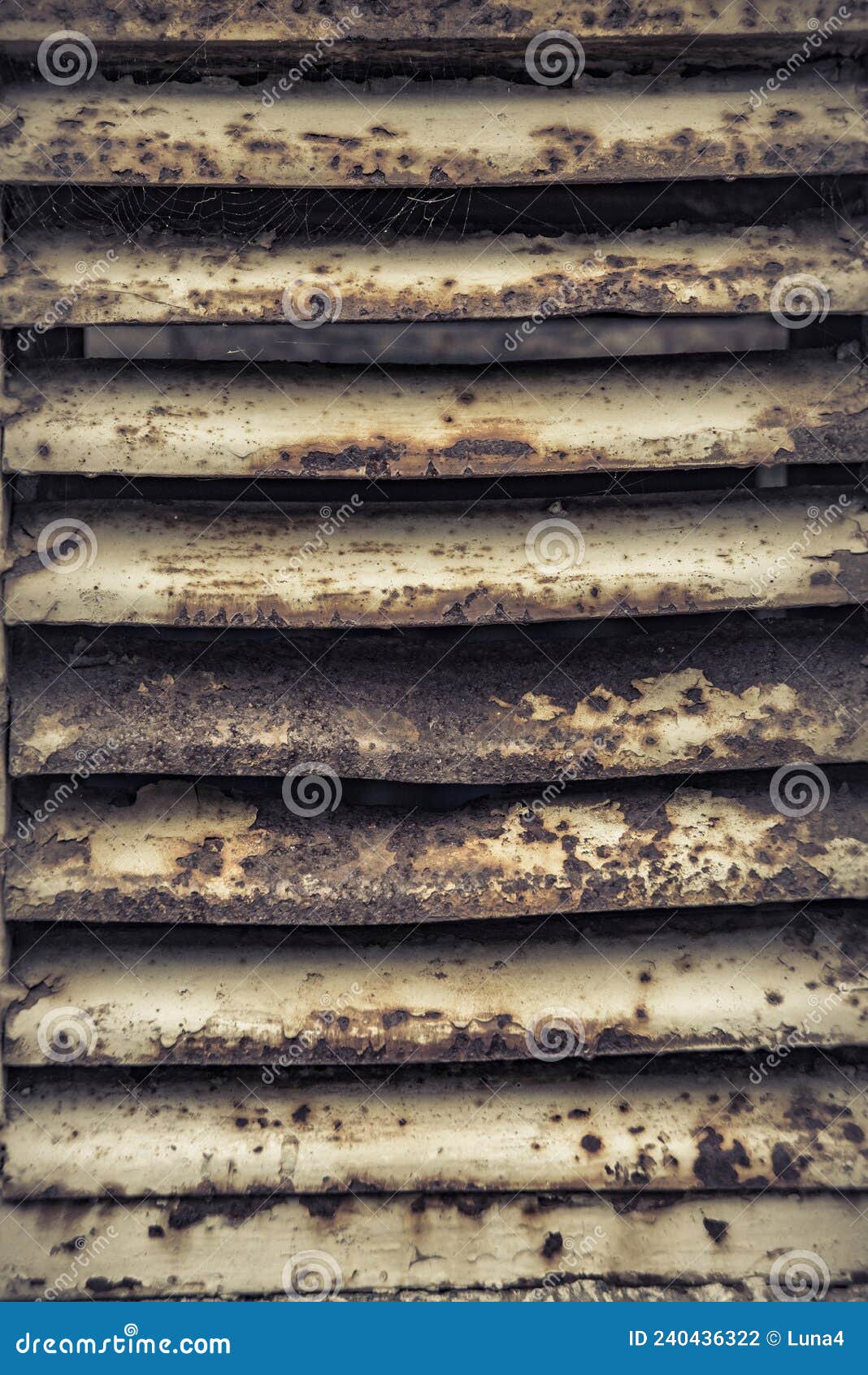 Old rusty blind stock photo. Image of texture, blinds - 240436322