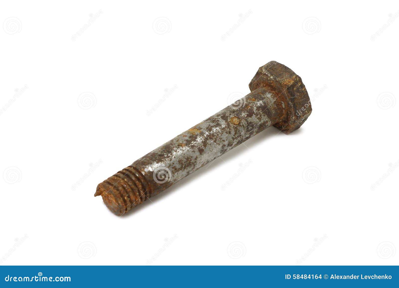 Old rusty bolt stock photo. Image of head, bolt, fixing - 58484164