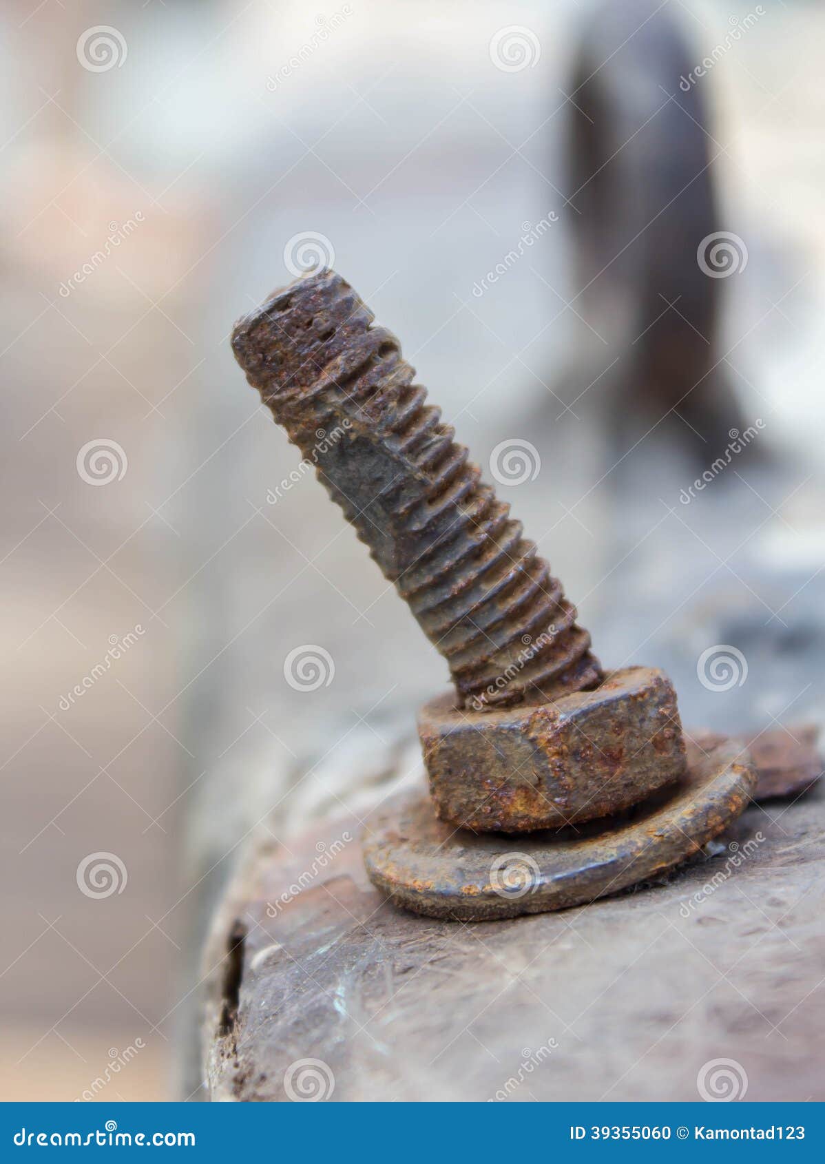 Old rusty bolts stock photo. Image of background, elements - 39355060