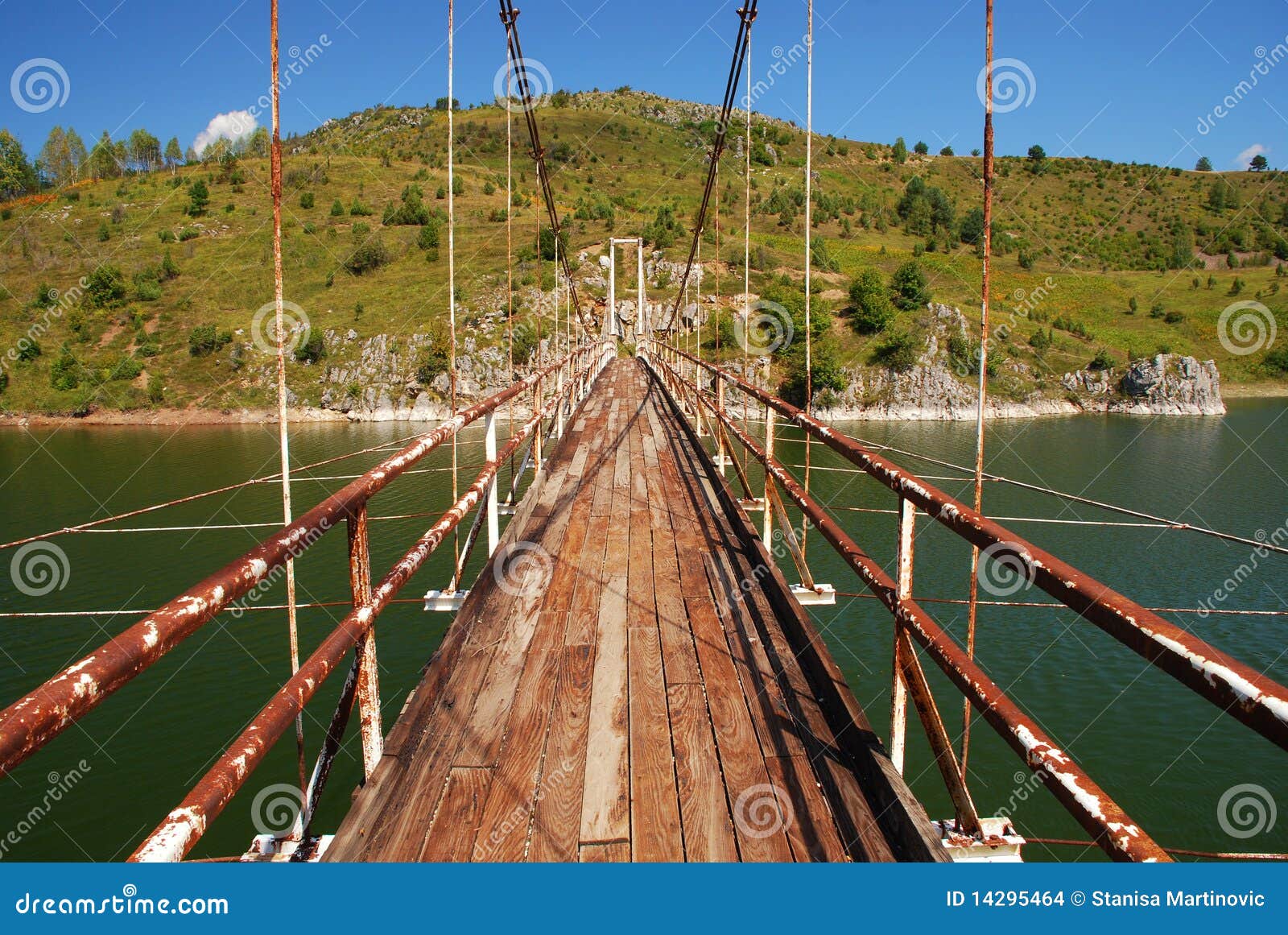 Old rusty bridge stock photo. Image of grunge, ragged - 14295464
