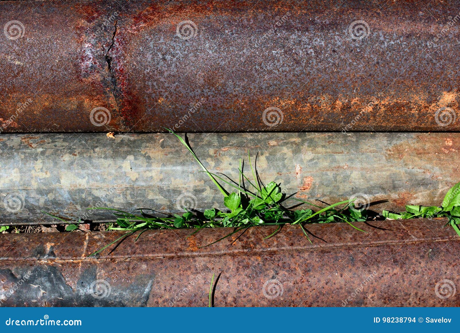 Old rusty broken pipes stock photo. Image of abstract - 98238794