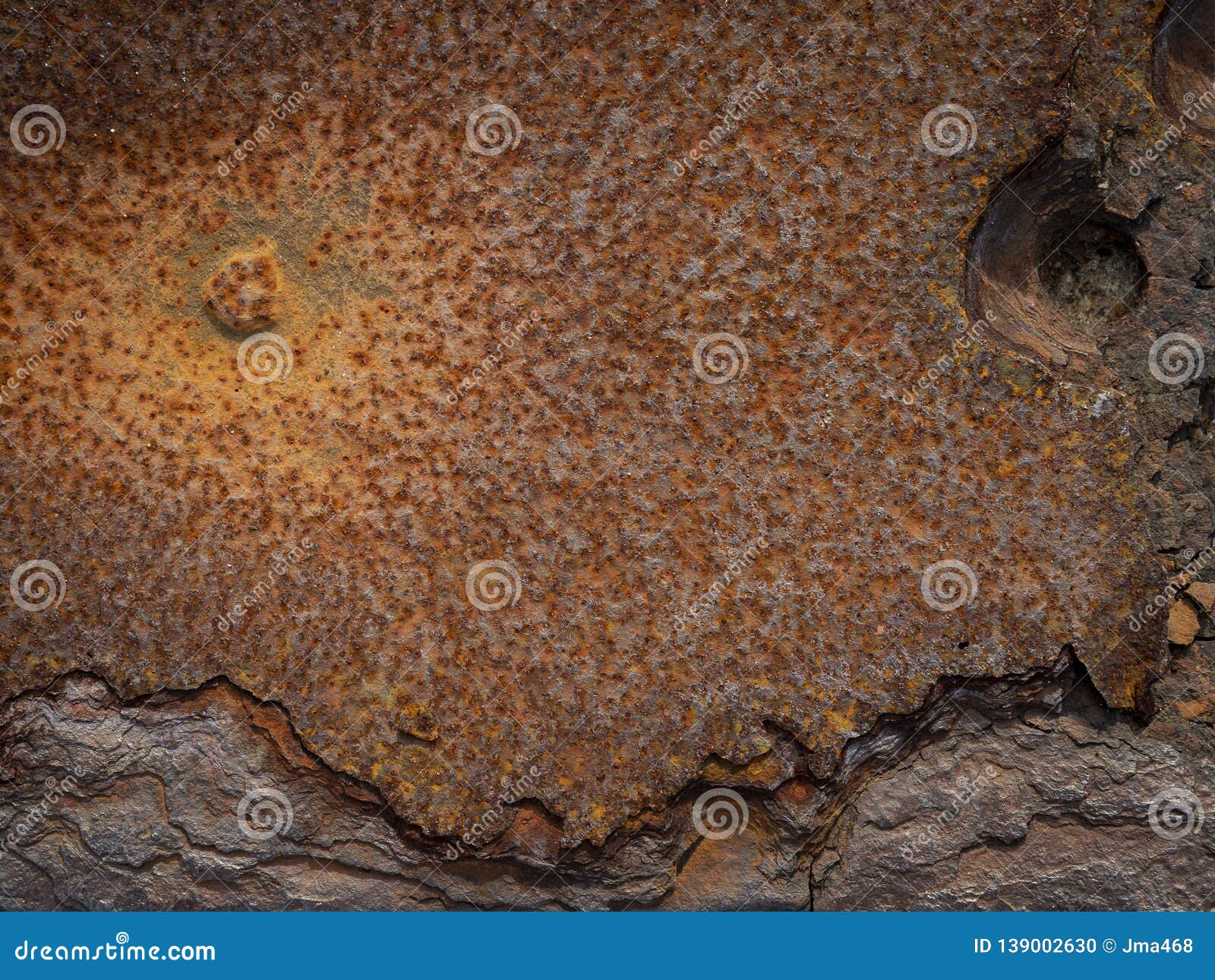 Old Rusty Brown Metal Sheet Background Stock Photo - Image of wall ...