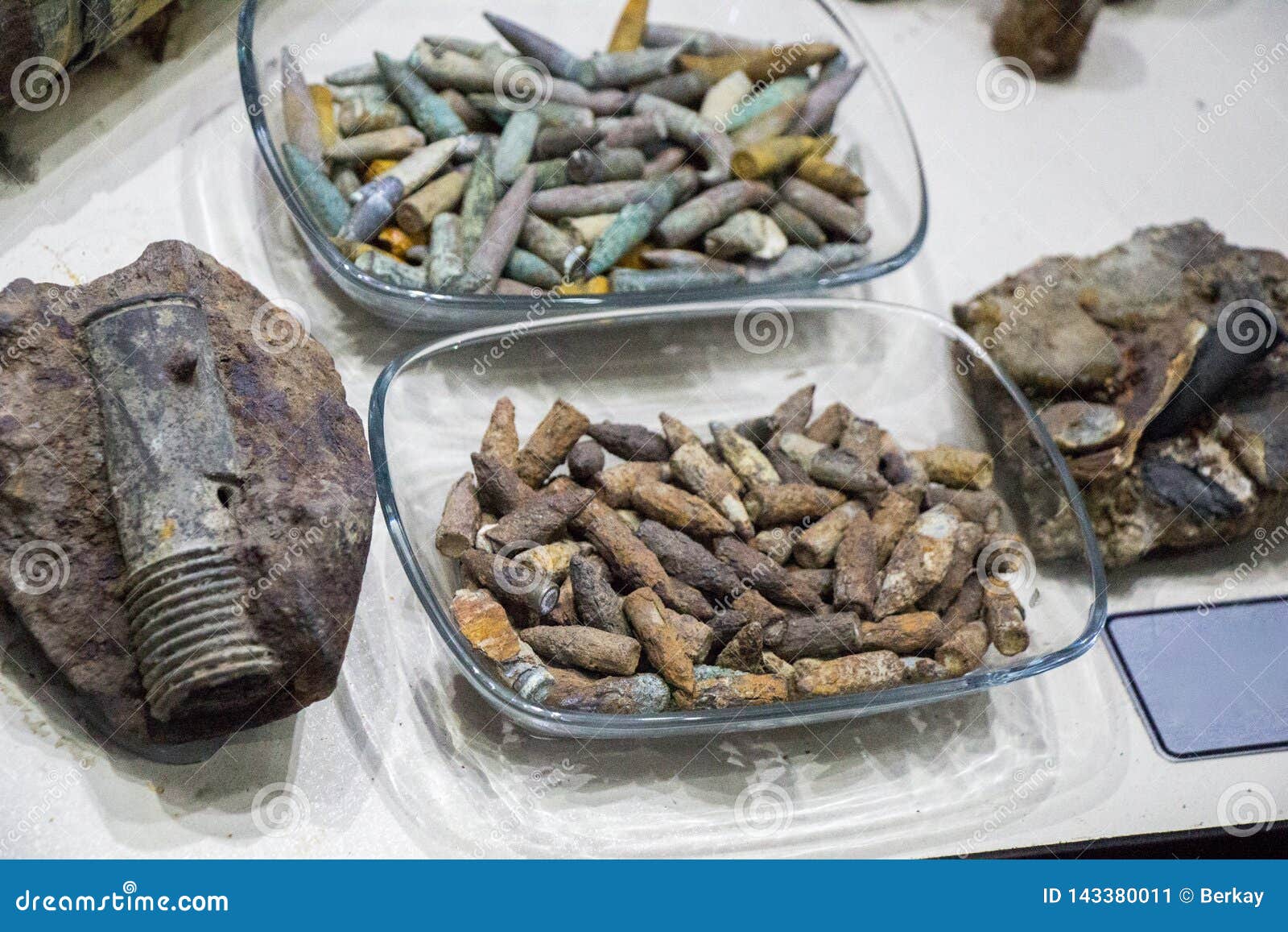 Old Rusty Bullet Ammunition Stock Image - Image of cartridge, ammo ...