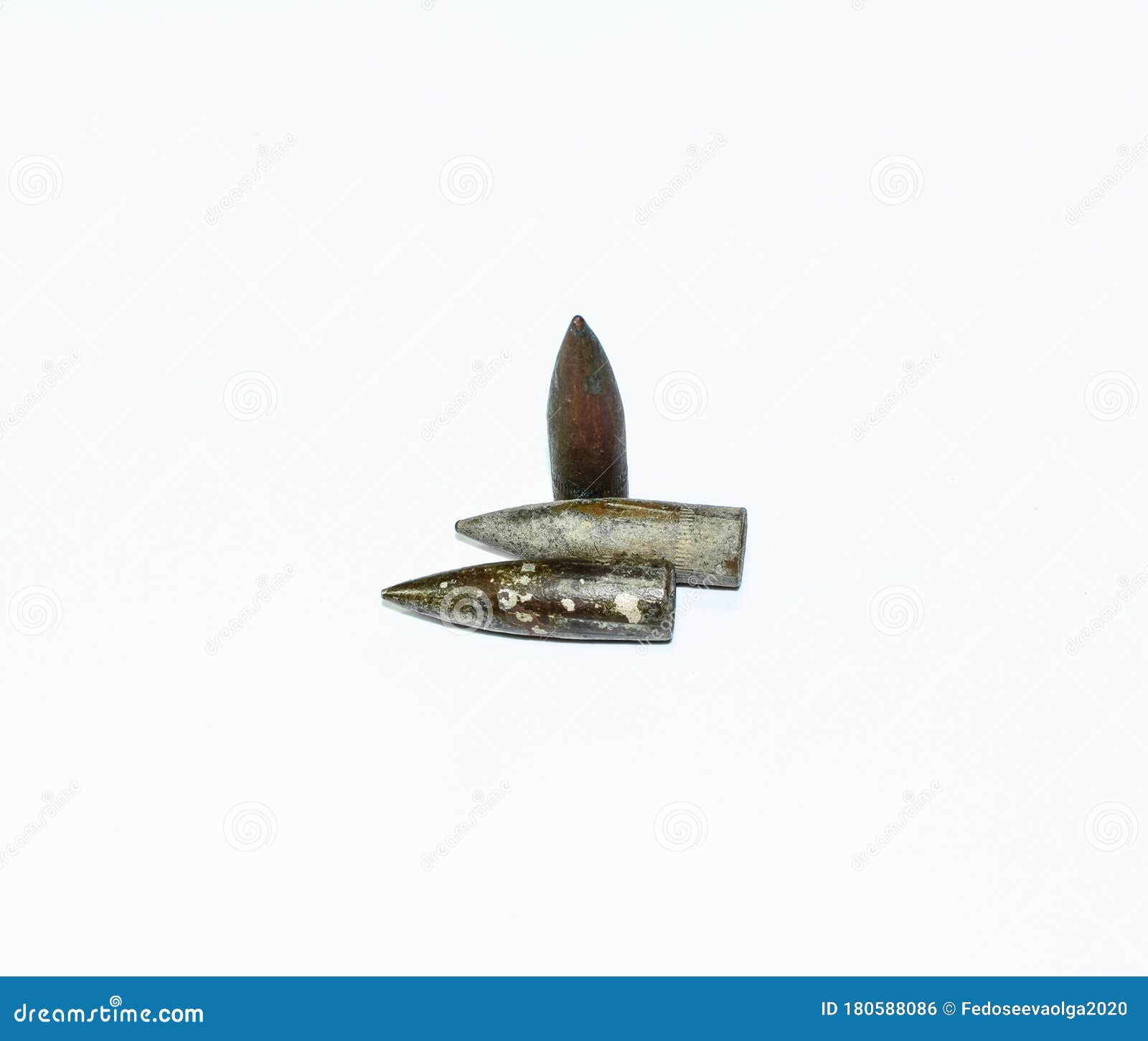 Old Rusty Bullets from Kalashnikov Assault Rifle Stock Photo - Image of ...