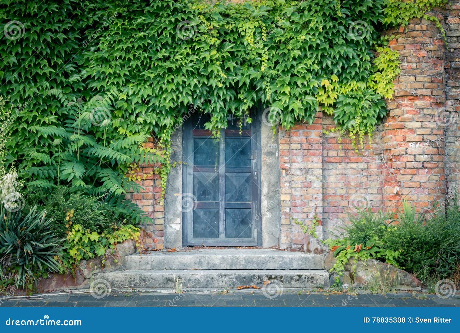 Old rusty bunker door stock photo. Image of dirty, dark - 78835308