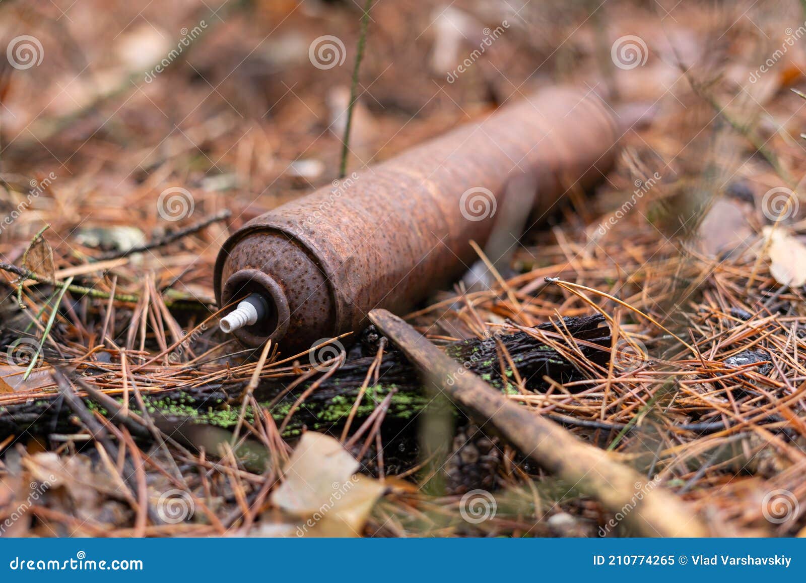 Rusty Compressed Gas Cylinders Royalty-Free Stock Photo | CartoonDealer ...